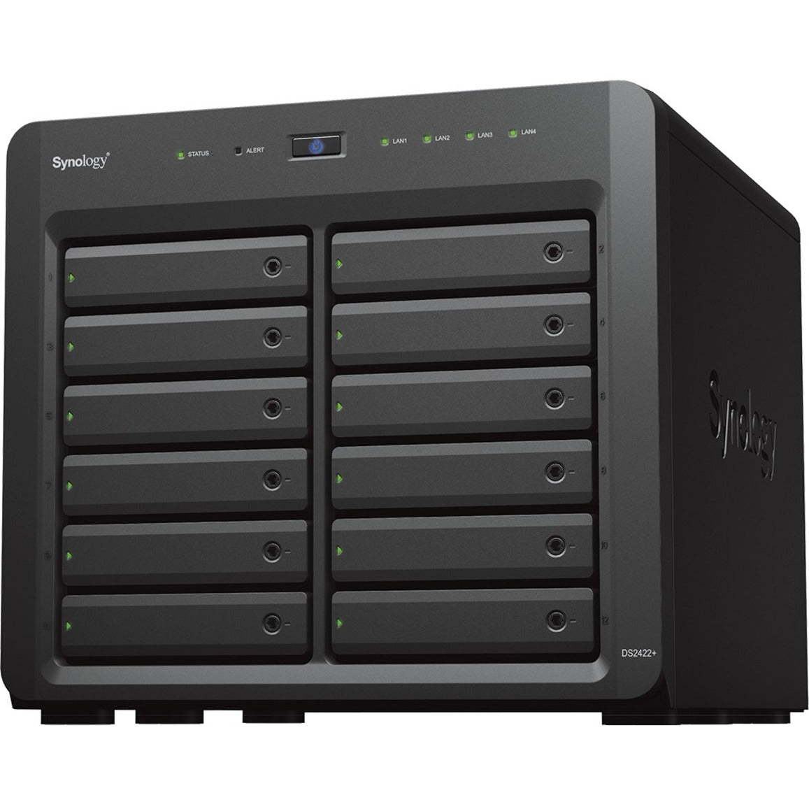 Synology DS2422++ DiskStation SAN/NAS Storage System, Quad-core Ryzen ...