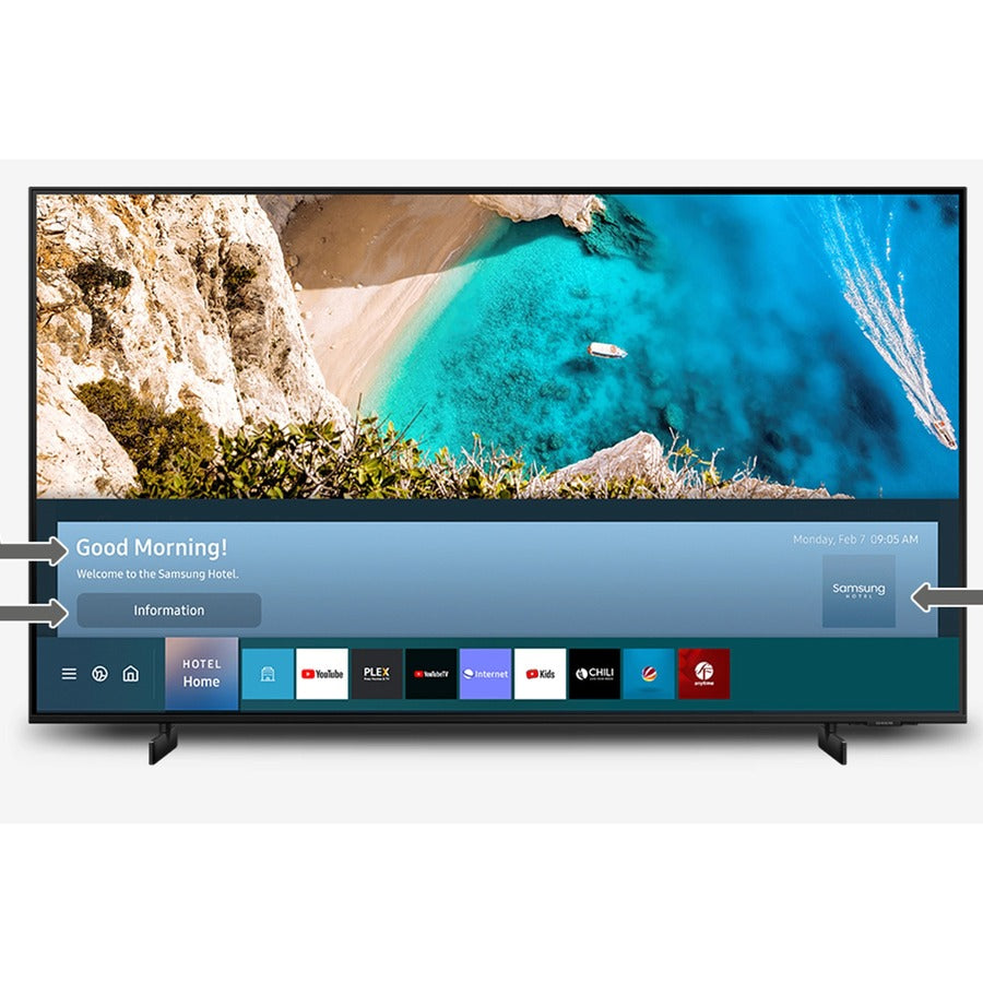Samsung AU8000 43" Smart LED-LCD TV, 4K UHD Crystal Display, Dynamic C ...