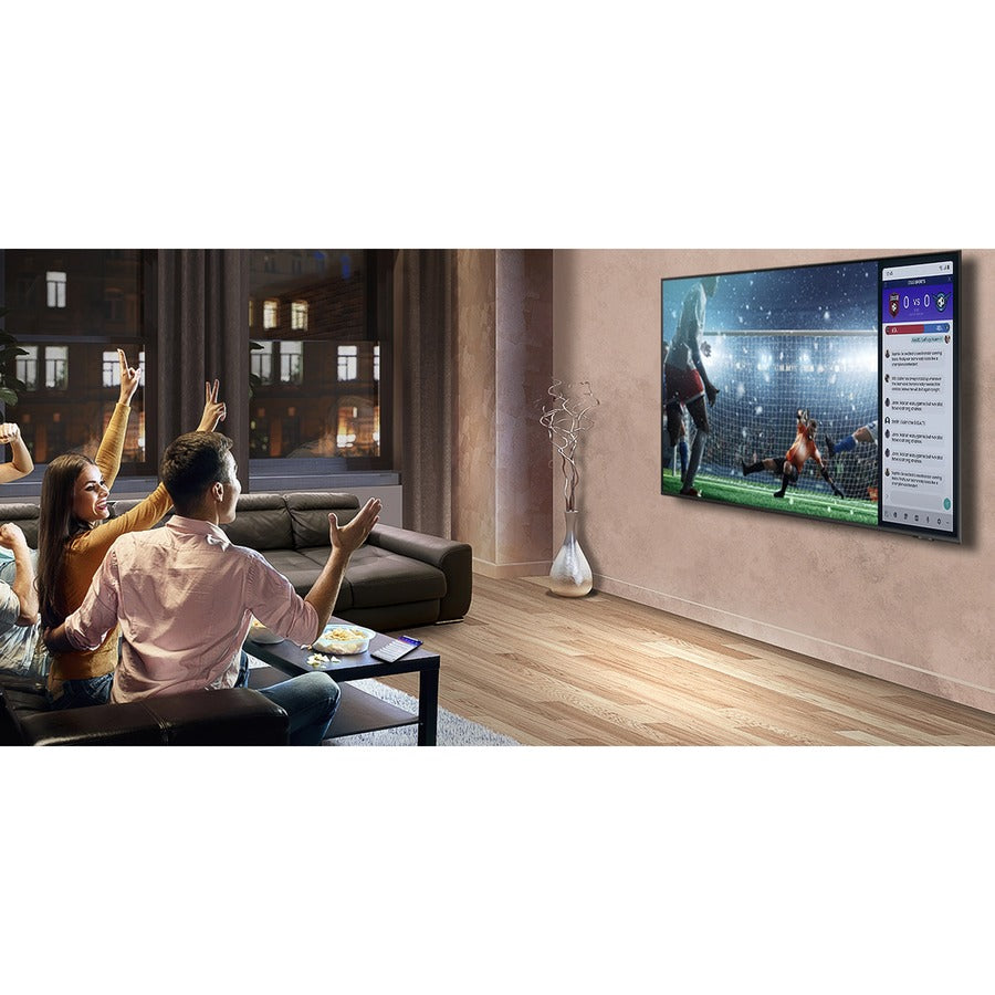 Samsung HG43AU800NFXZA HG43AU800NF Smart LED-LCD TV, 43", 4K UHDTV, Do ...