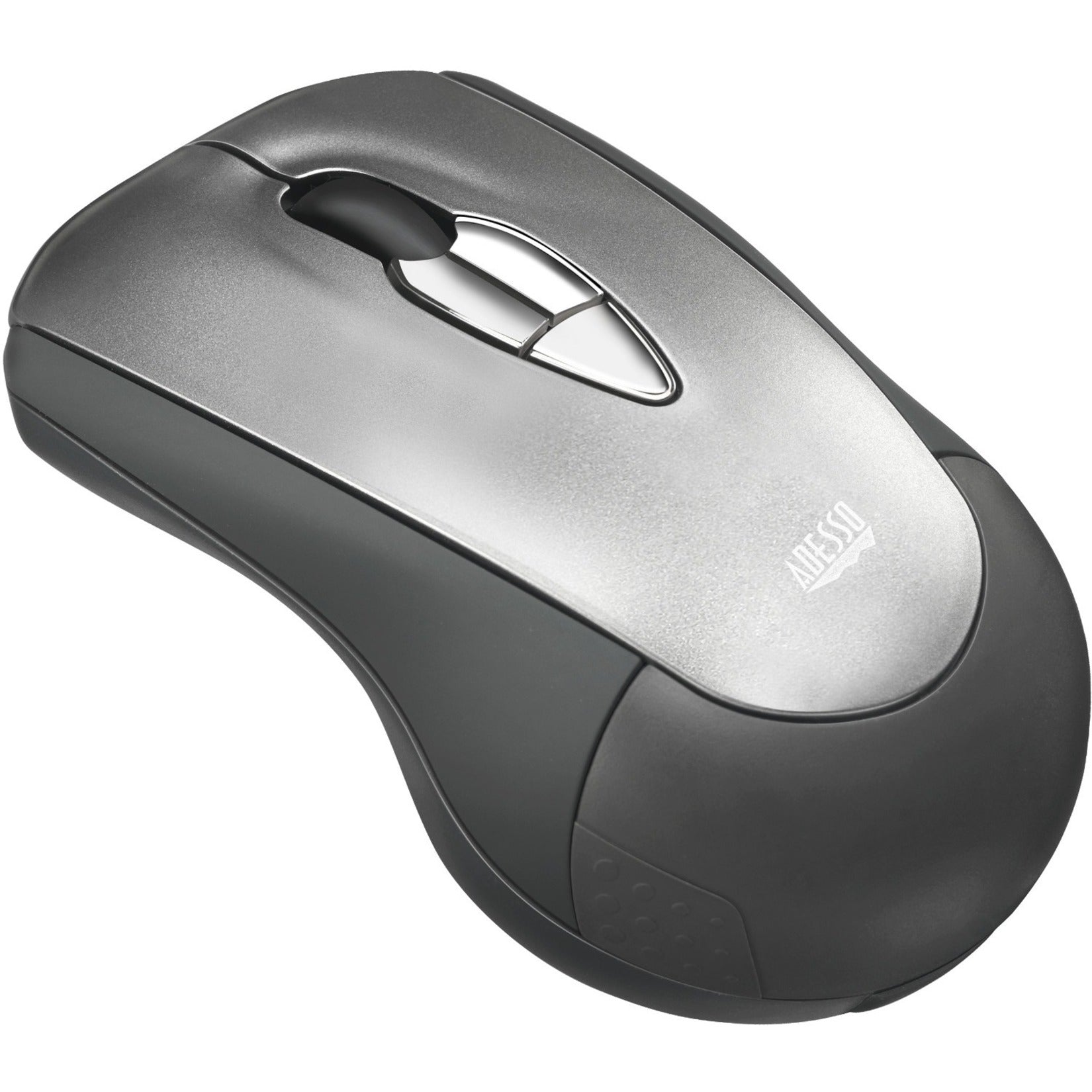 Adesso WKB-5100CB Air Mouse Mobile With Compact Keyboard, Wireless 2.4 ...