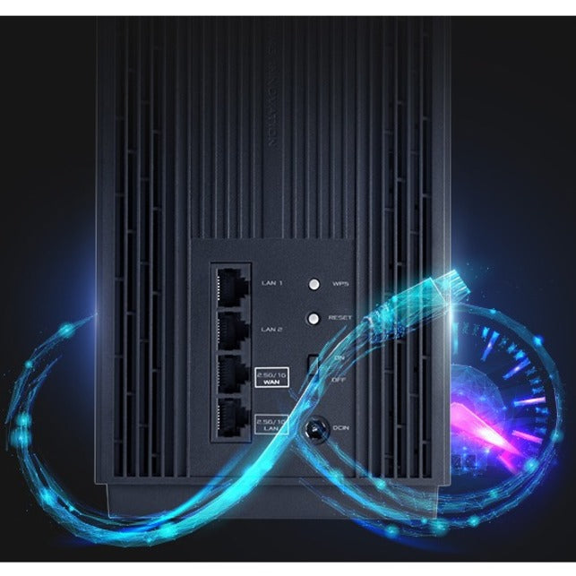 Asus ZenWiFi Pro ET12 Wi-Fi 6E IEEE 802.11ax Ethernet Wireless Router ...