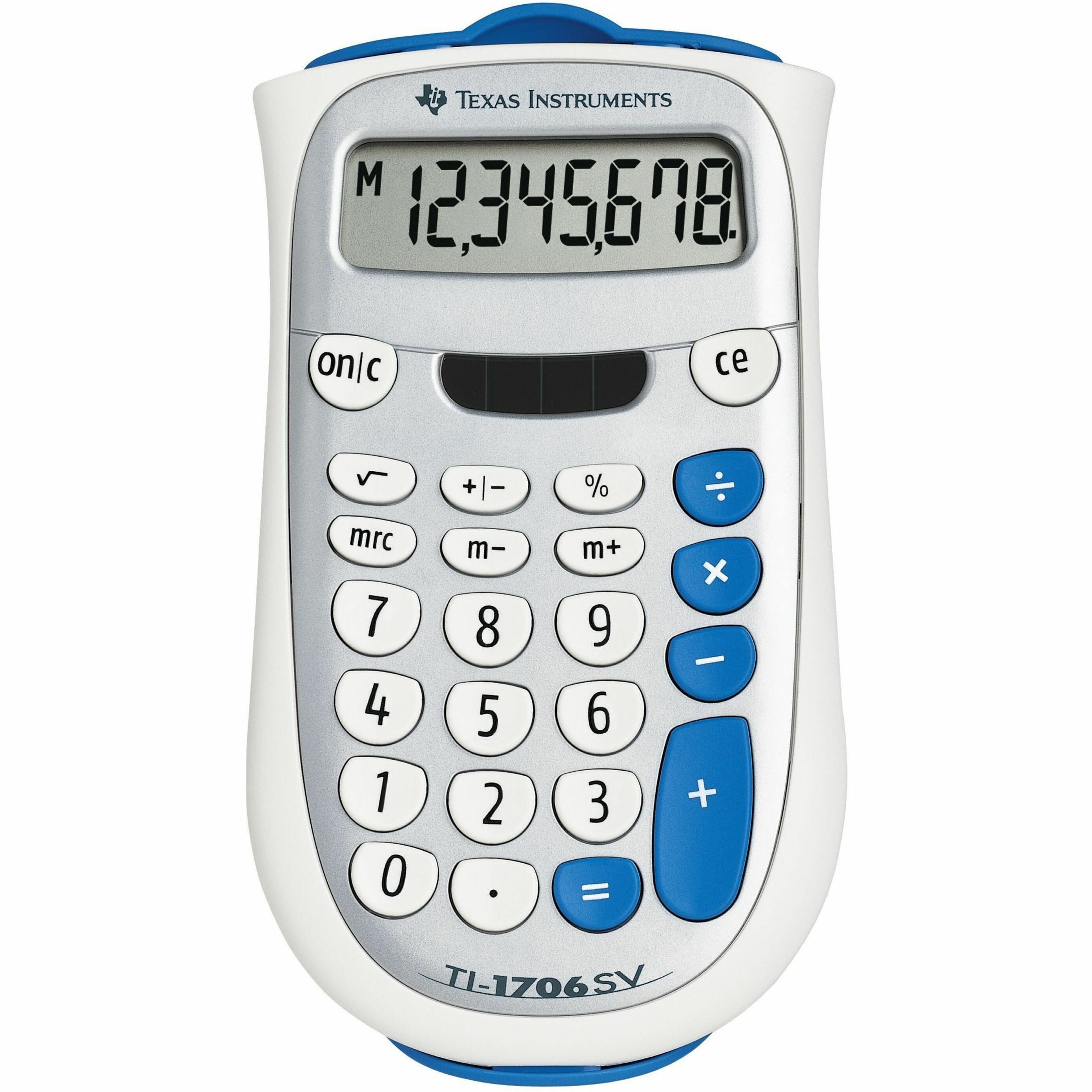 Texas Instruments 1706SV/TBL/2L1 TI-1706 SV Simple Calculator, Battery ...