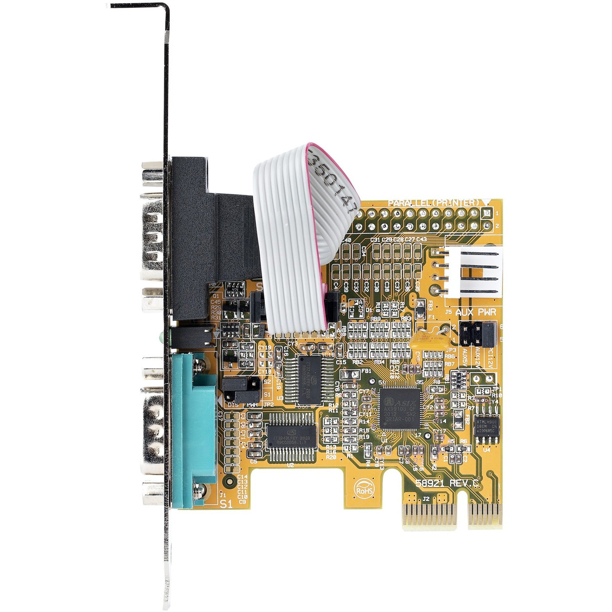 StarTech.com 21050-PC-SERIAL-CARD Two-port PCIe Serial Card, 2 Serial ...