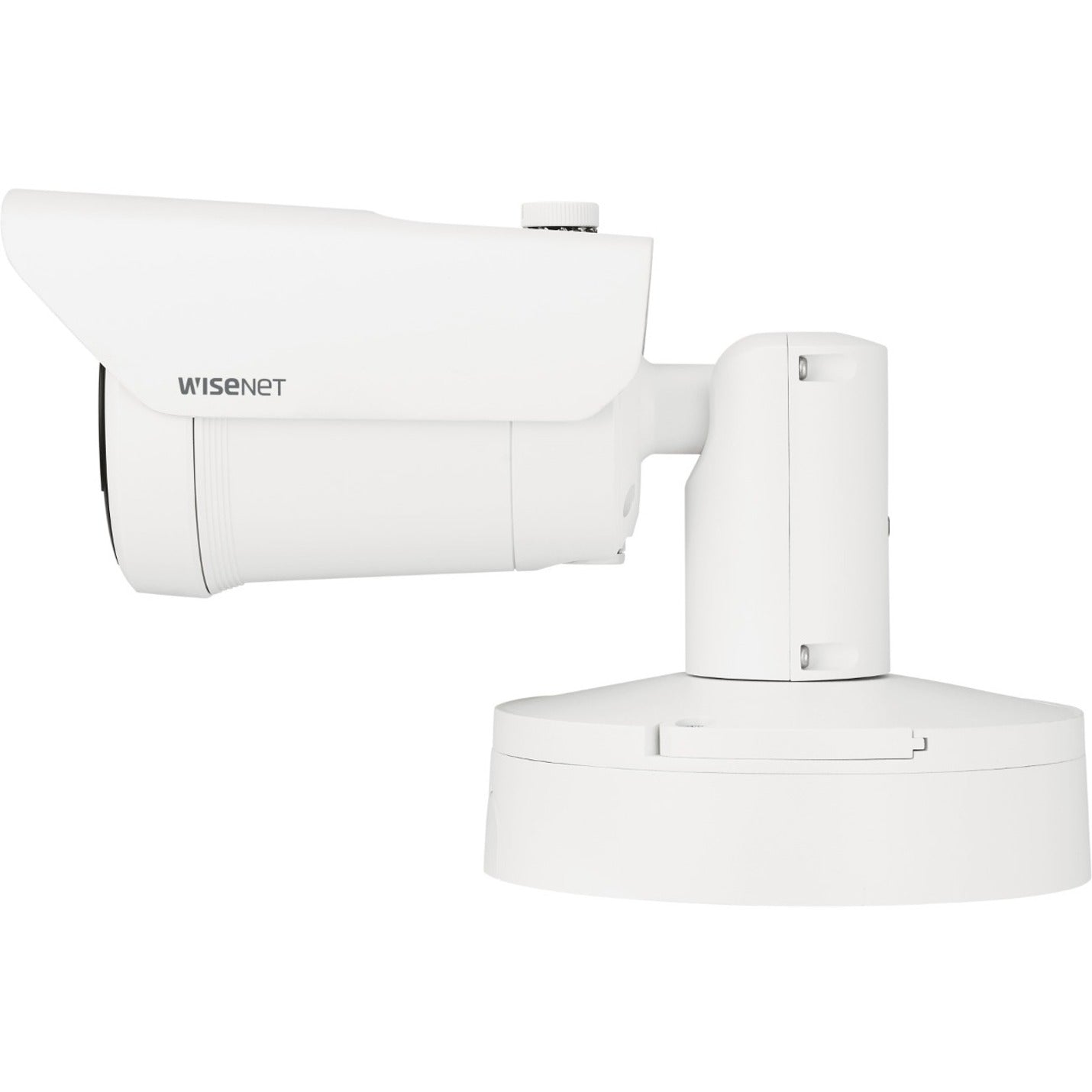 Wisenet XNO-C8083R 6MP AI IR Bullet Camera, Color, Varifocal Lens, H.2 ...