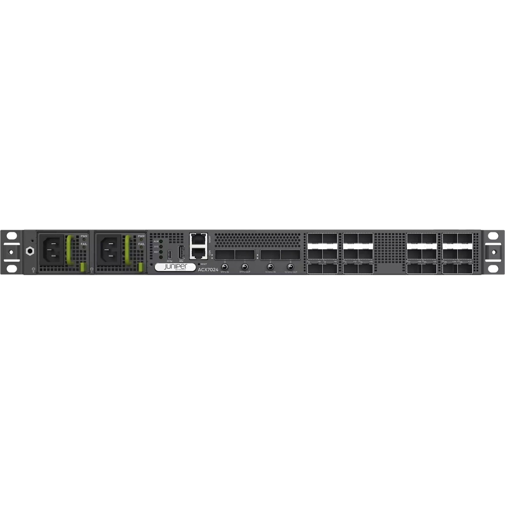 Juniper ACX7024-AC-2PSU ACX7024 Router, 100 Gigabit Ethernet, 1U Rack ...