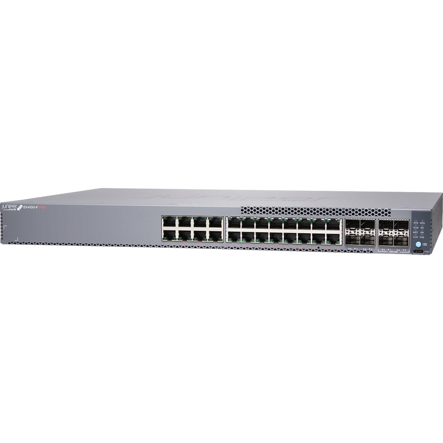 Juniper EX4100-F-24P Ethernet Switch, Gigabit Ethernet, 10 Gigabit Eth ...