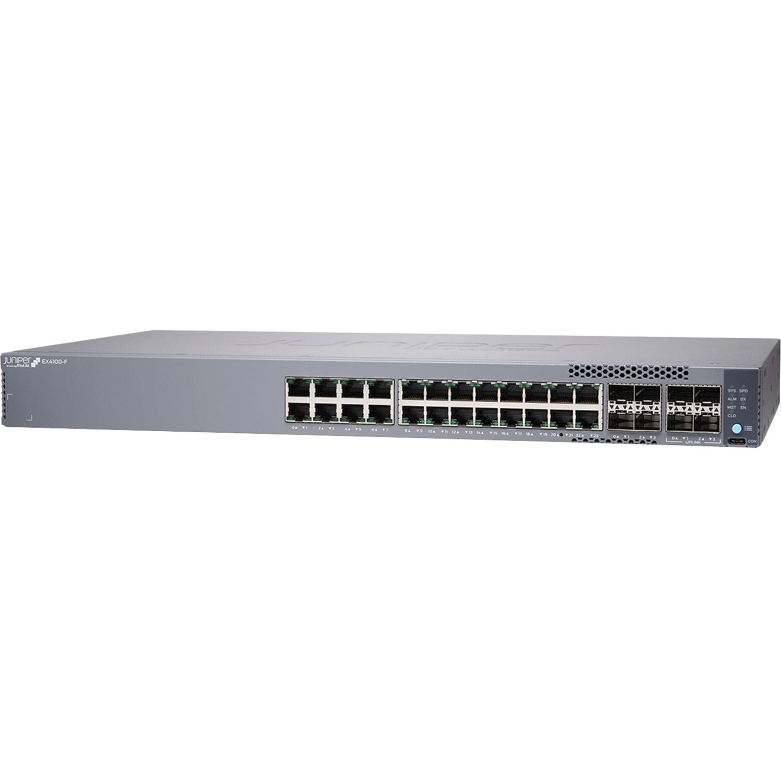 Juniper EX4100-F-24T Ethernet Switch, Gigabit & 10 Gigabit, 24 Ports ...
