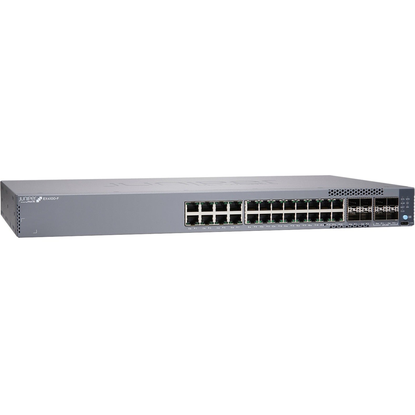 Juniper EX4100-F-24T Ethernet Switch, Gigabit & 10 Gigabit, 24 Ports ...