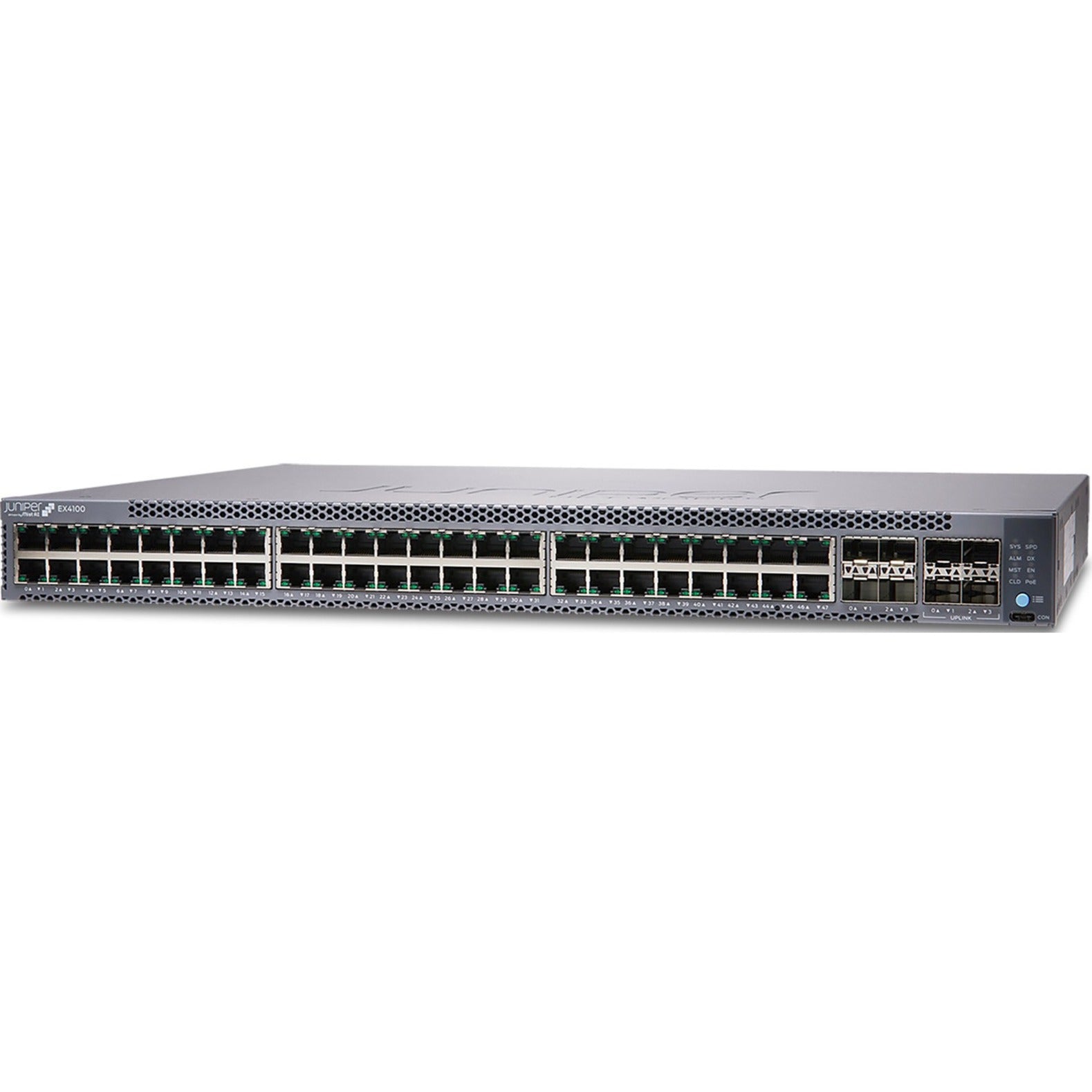 Juniper EX4100-48T-AFI Ethernet Switch, Gigabit Ethernet, 48 Ports, 10 ...