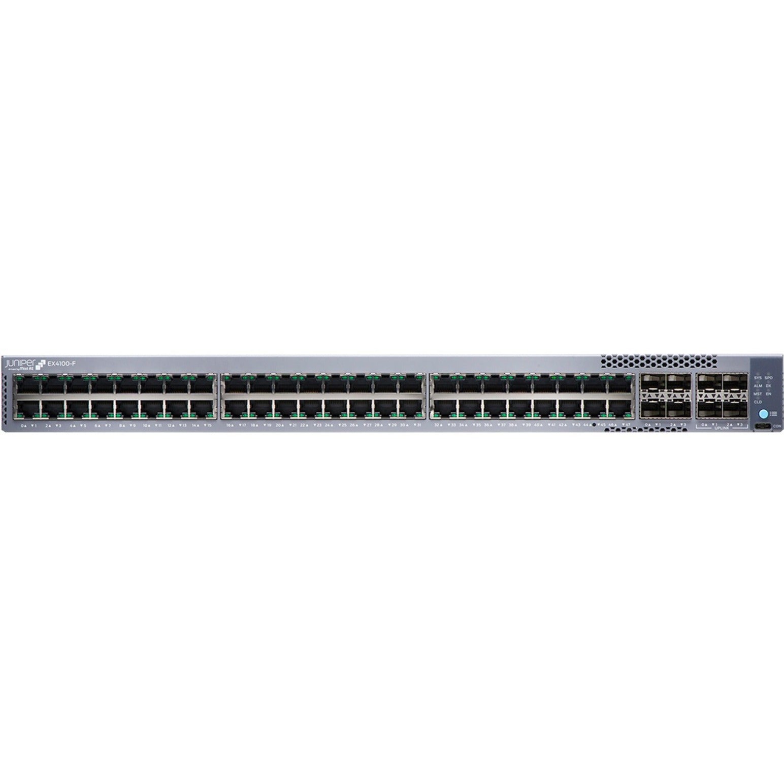 Juniper EX4100-F-48T Ethernet Switch, Gigabit & 10 Gigabit, 48 Ports ...