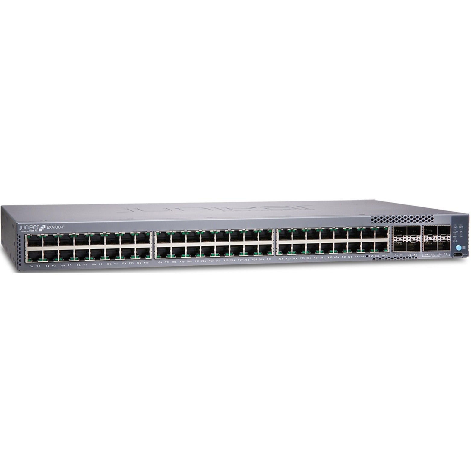 Juniper EX4100-F-48T Ethernet Switch, Gigabit & 10 Gigabit, 48 Ports ...