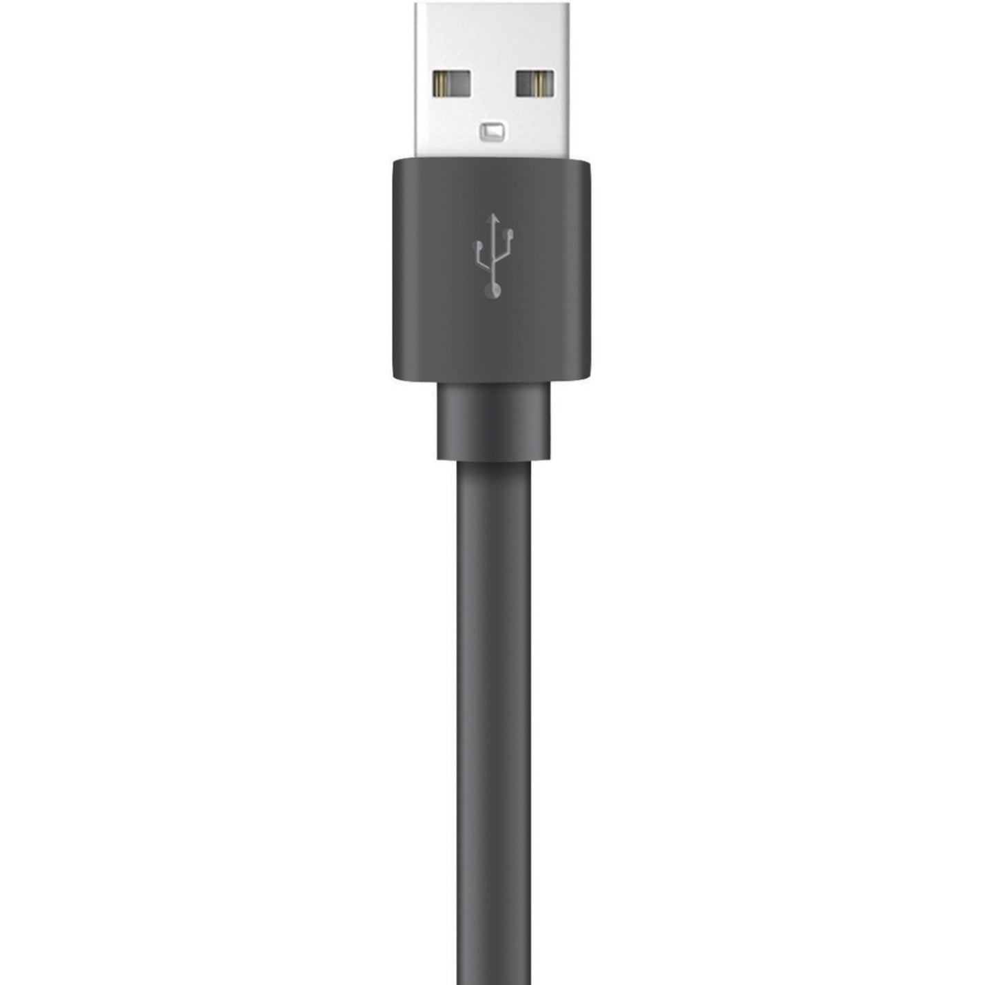 XYST XYS-M4204F Charge and Sync USB to Micro USB Flat Cable, 4 Ft. (Bl ...