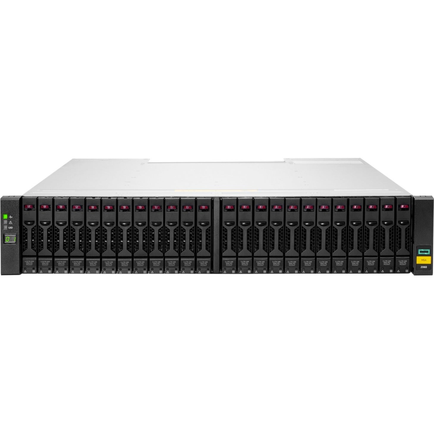 HPE MSA 2060 16Gb Fibre Channel SFF SAN Storage System, 24-Drive Suppo ...