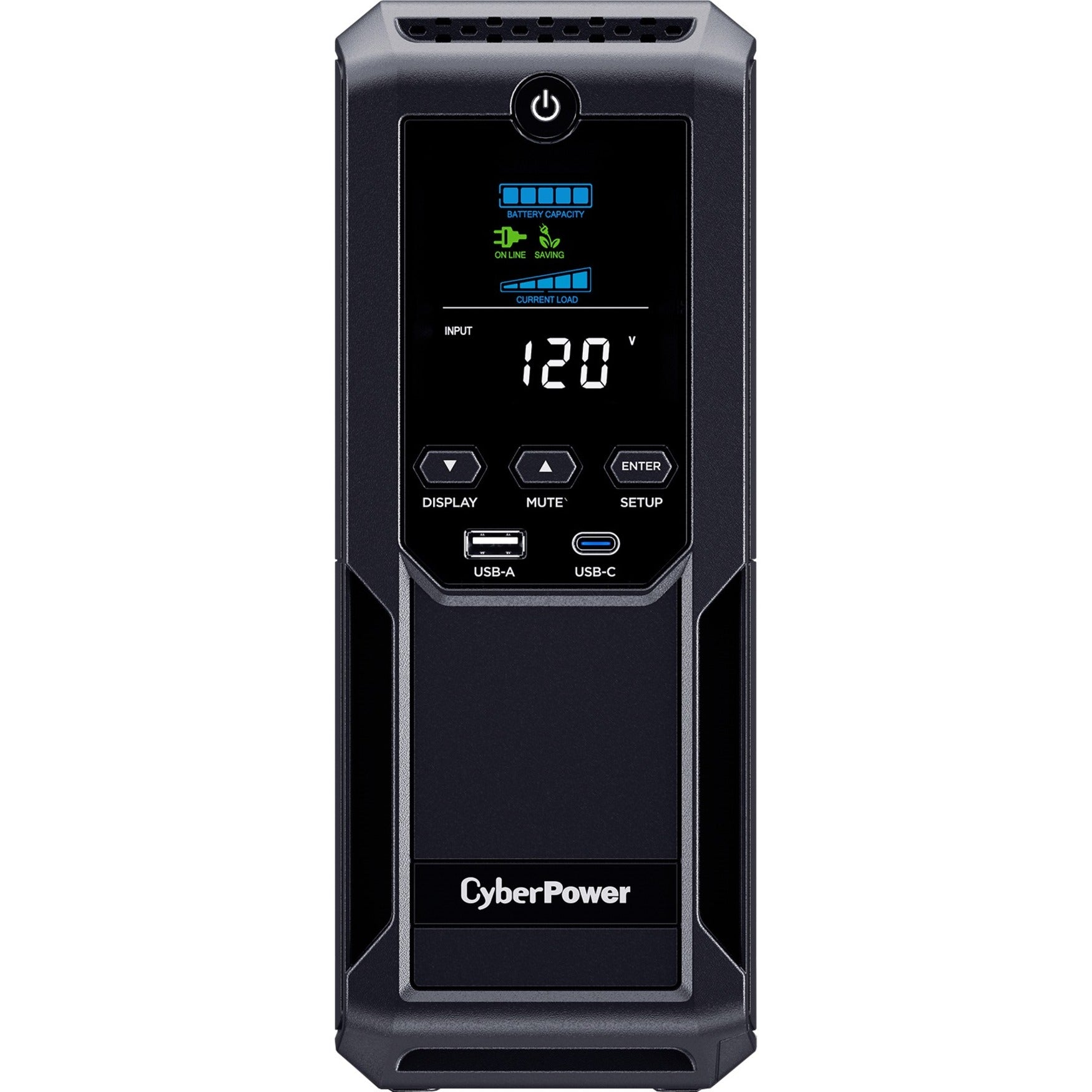CyberPower BRG1500AVRLCD2 Intelligent LCD BRG1500AVRLD2 1500VA Mini-to ...