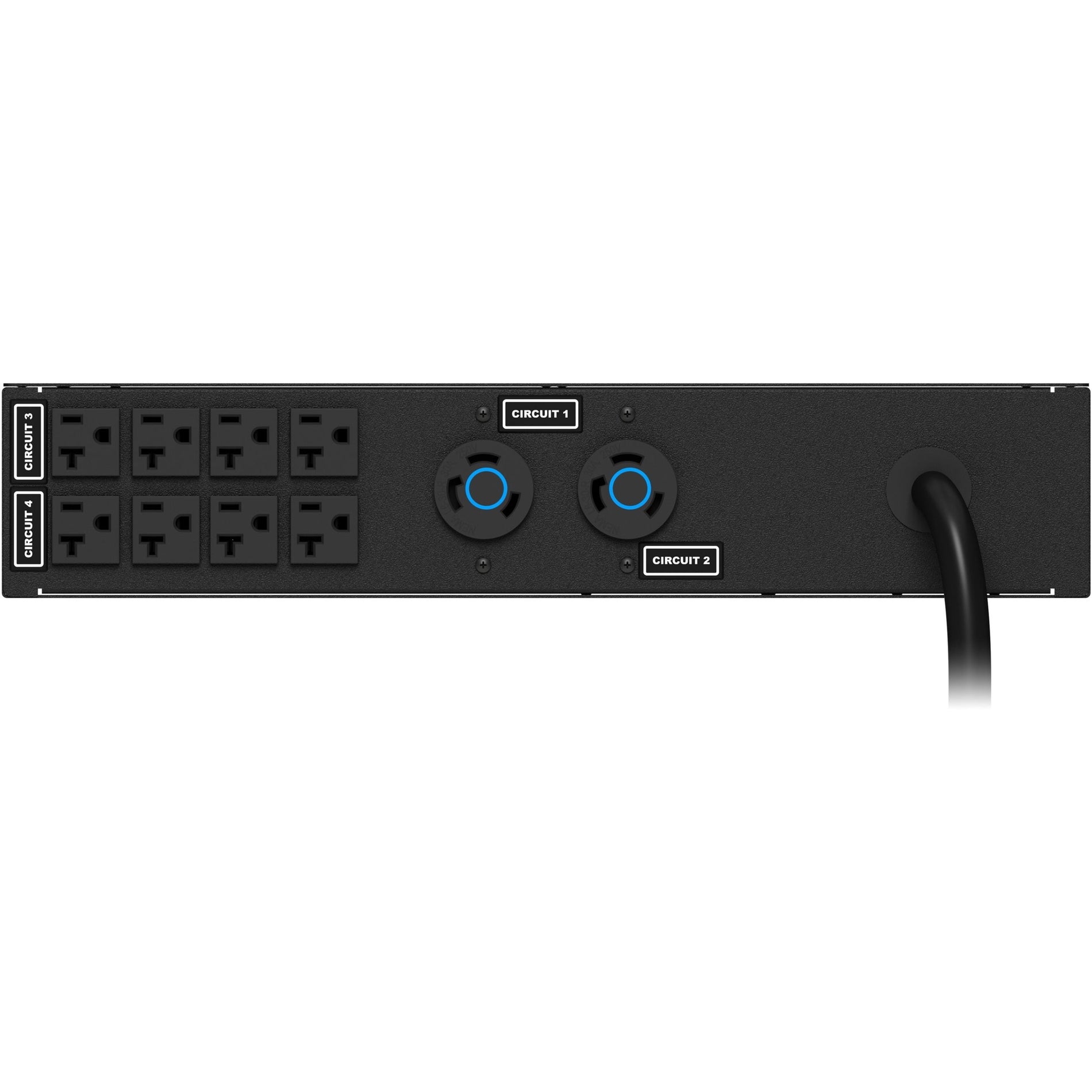 Liebert VP0N3202 Basic PDU - Horizontal, 120/208V, (8) NEMA 5-20R, (2 ...