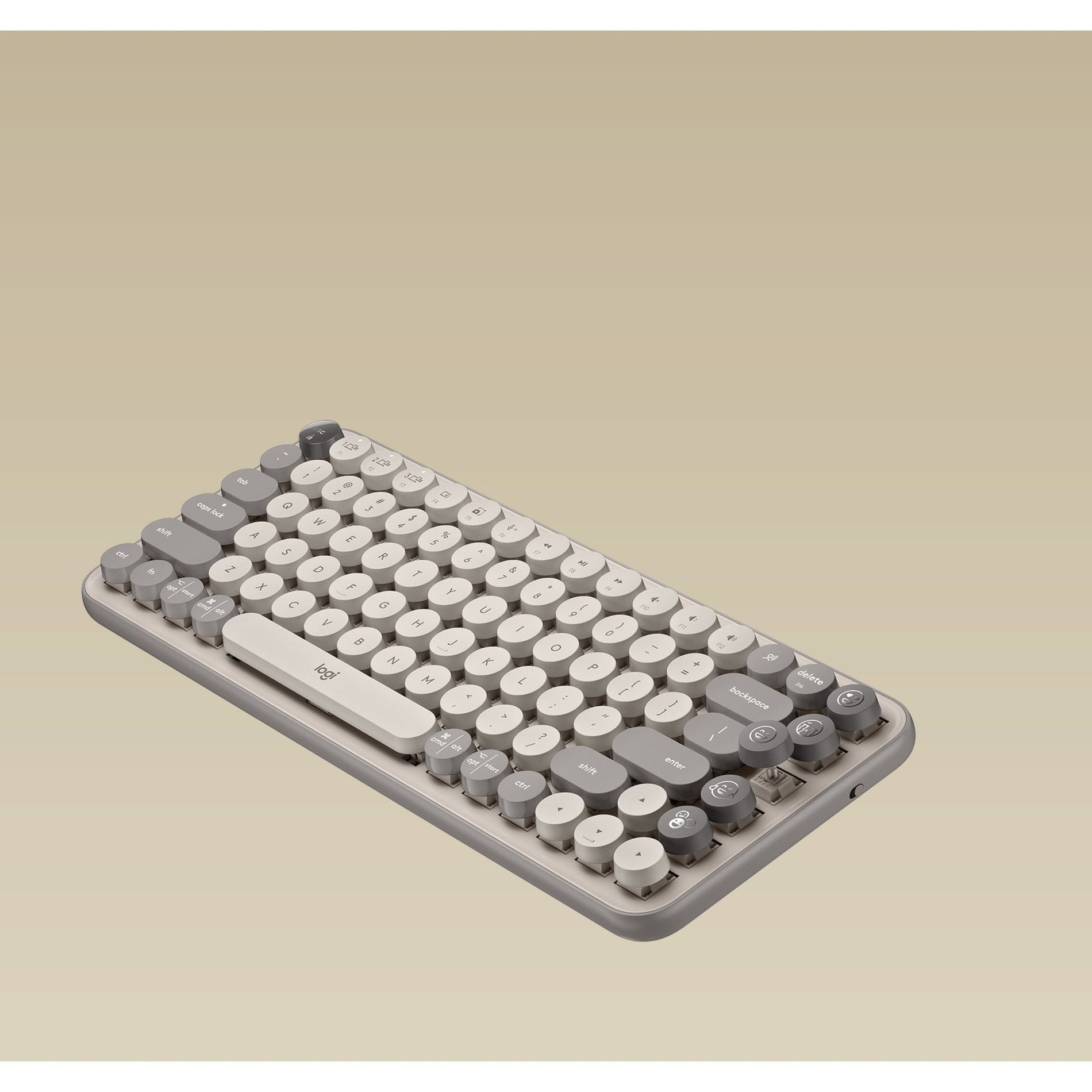 Logitech 920-011232 POP Keys Wireless Mechanical Keyboard - Mist, Comp ...