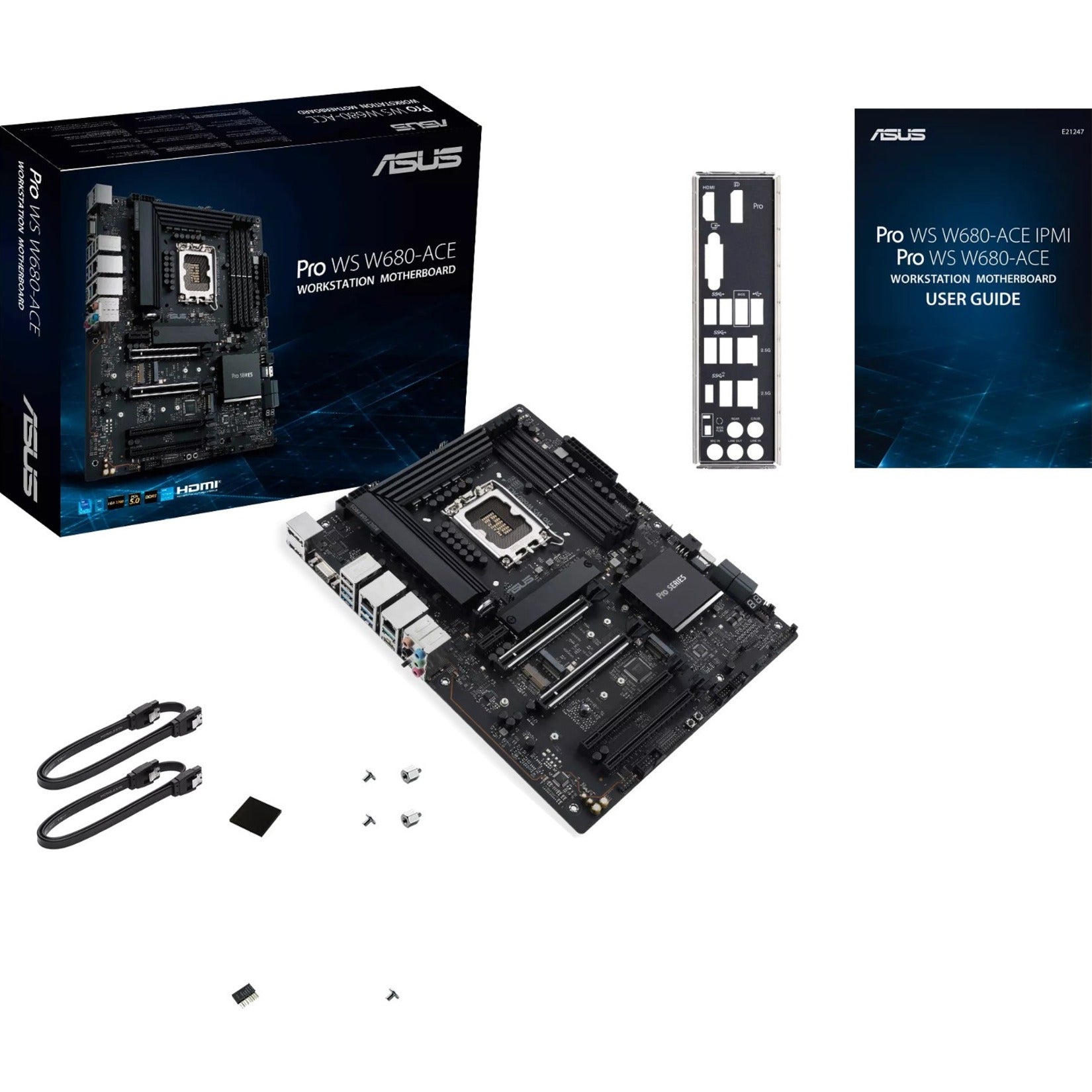 Asus PRO WS W680-ACE Workstation Motherboard PRO WS W680-ACE Intel W68 ...