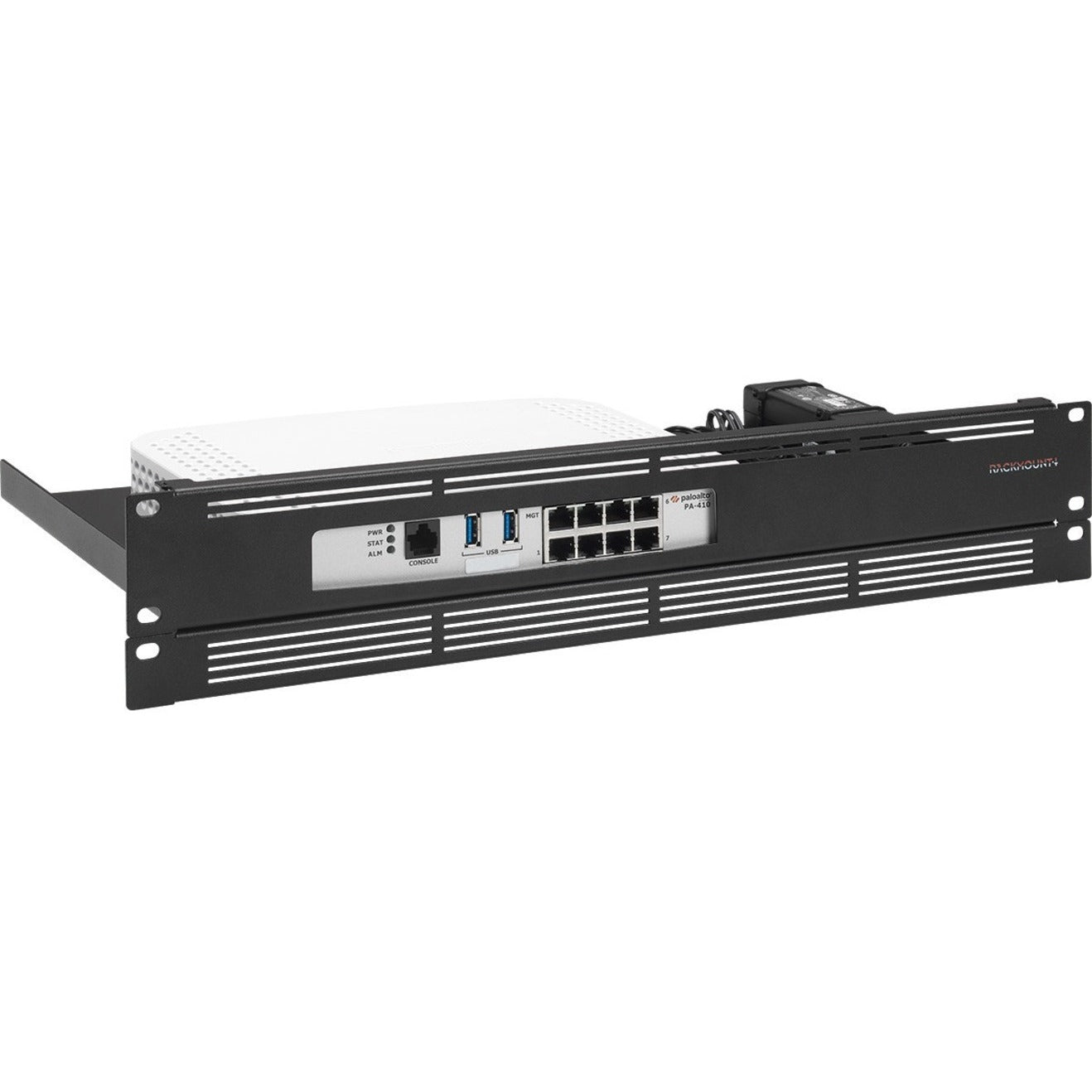RACKMOUNT.IT PA-Rack RM-PA-T6 1.3U Rack Mount Kit, Black, Front-Access ...