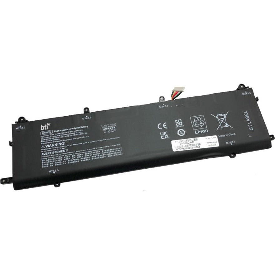BTI 73Wh Lithium-Ion Notebook Battery for HP X360 15-EB Series, 6320mA ...
