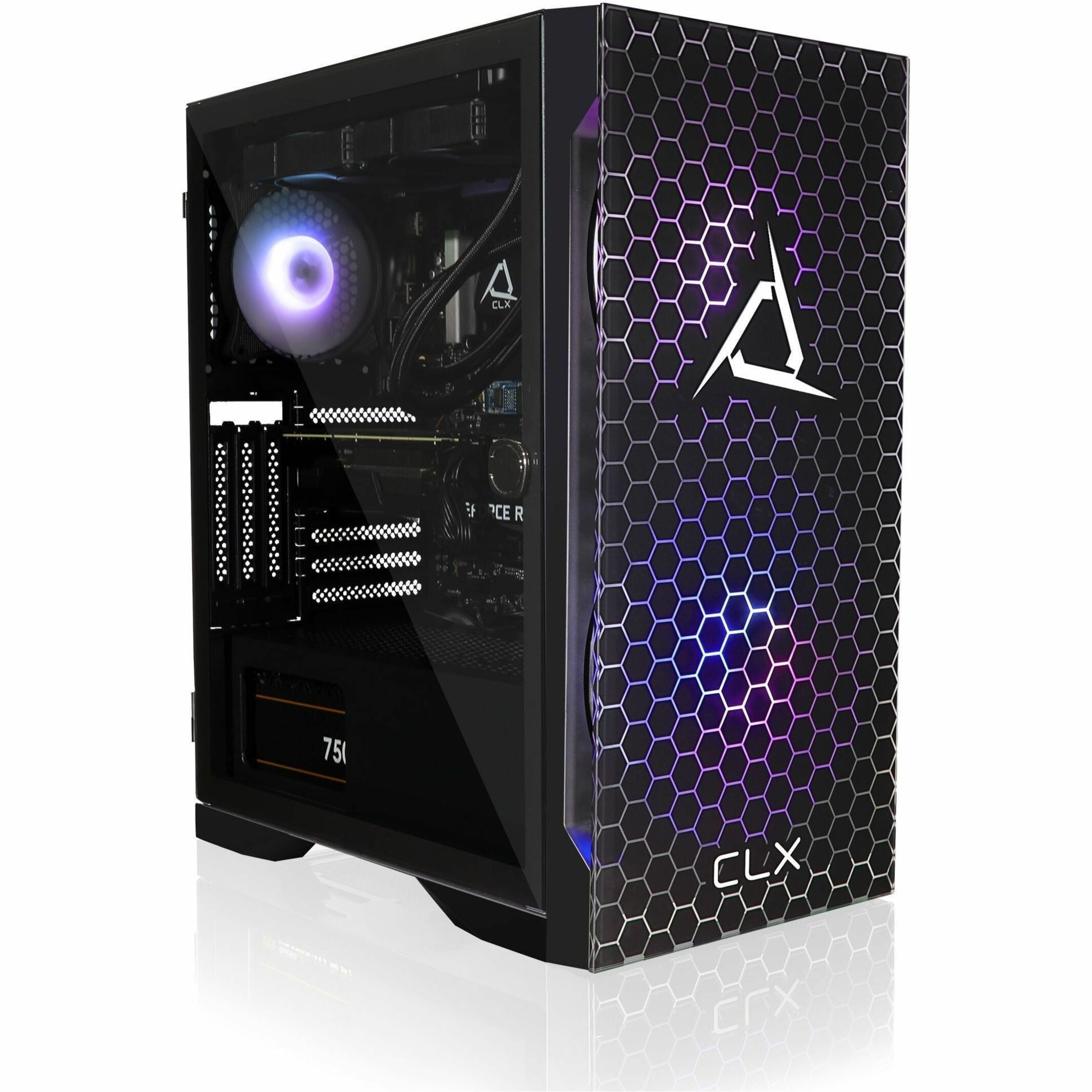 CLX TGMSETRTM2A05BM Gaming Desktop Computer - Liquid Cooled Intel Core ...