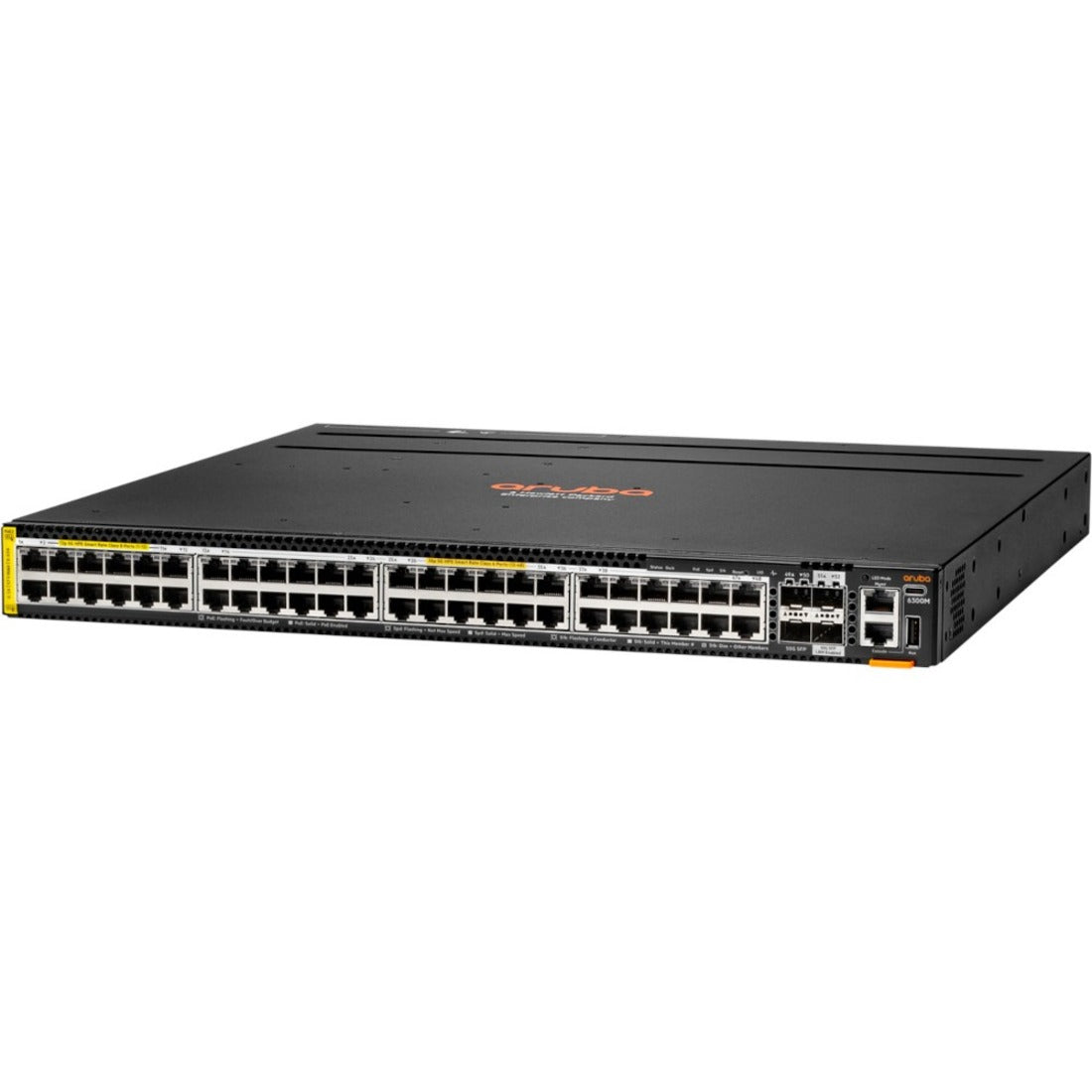 Aruba R8S89A CX 6300 Layer 3 Switch, 24 Port PoE, 2x50G, 2x25G ...