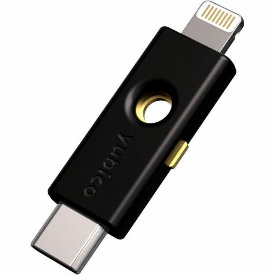 Yubico YubiKey 5Ci Security Token, Water/Crush/Tamper Resistant, FIDO2 ...
