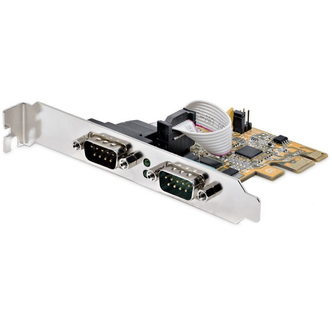 StarTech.com 21050-PC-SERIAL-LP Two-Port PCIe Serial Card, 2 Year Warr ...