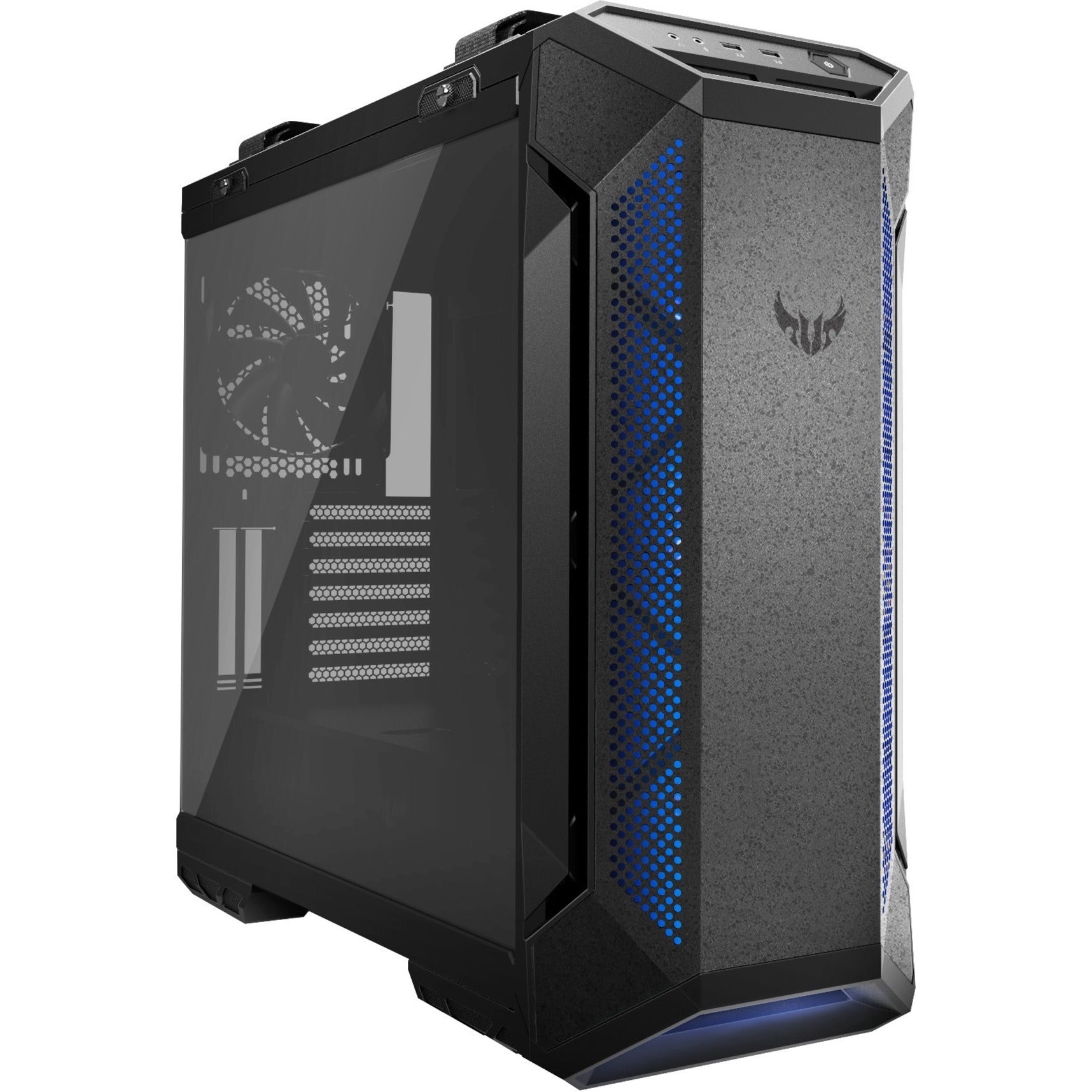 TUF GT501 Gaming Case GT501 TUF GAMING CASE/GRY, Mid-tower Gray Temper ...