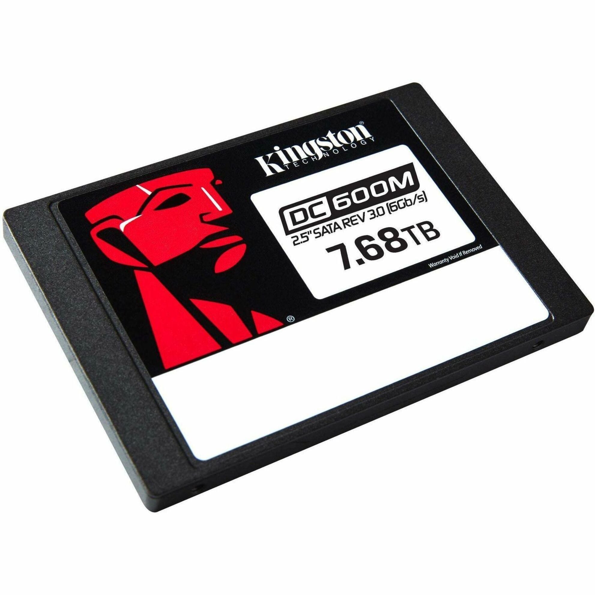 Kingston DC600M 2.5" Enterprise SATA SSD, 7.5TB Storage Capacity, Mixe ...