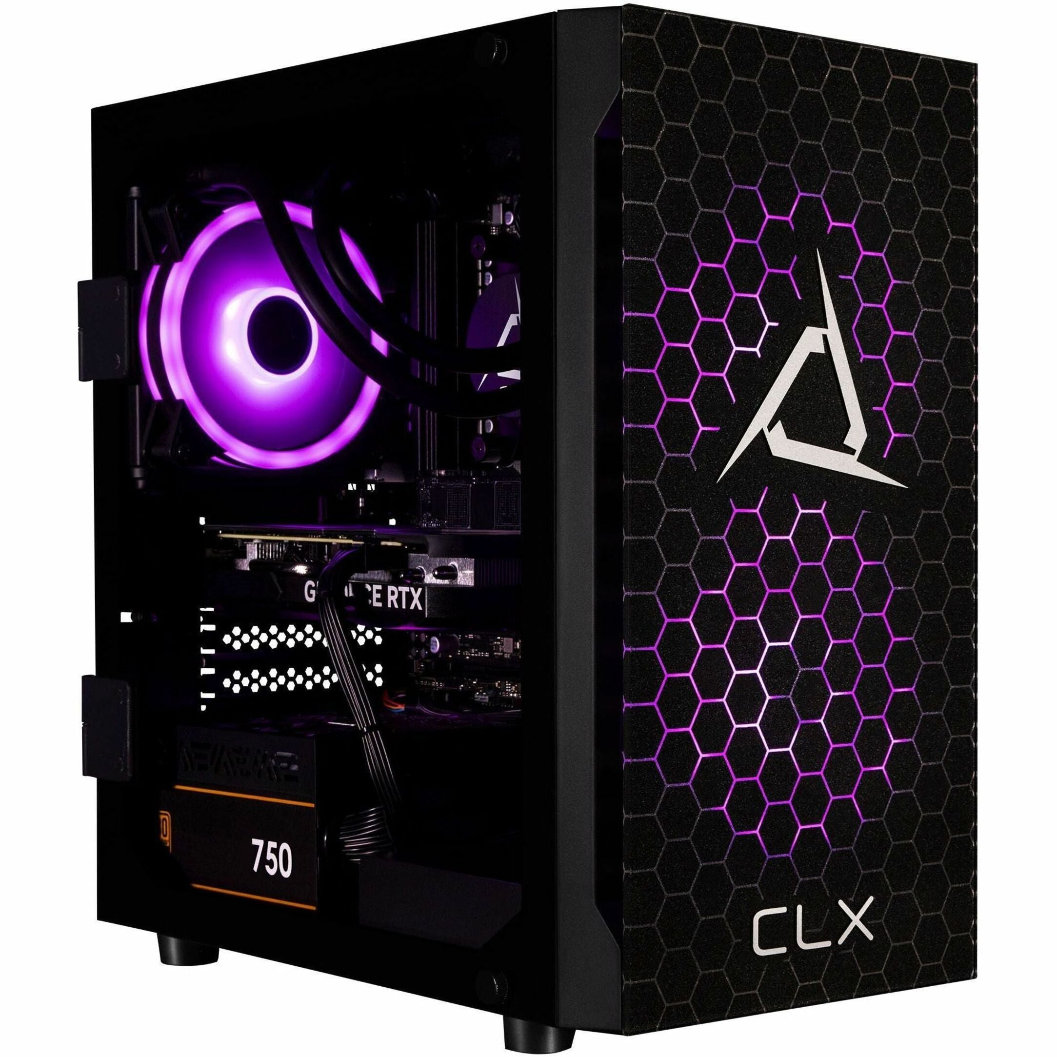 CLX TGMSETRTA3503BM SET Gaming Desktop Computer, Octa-core, 32GB DDR5 ...