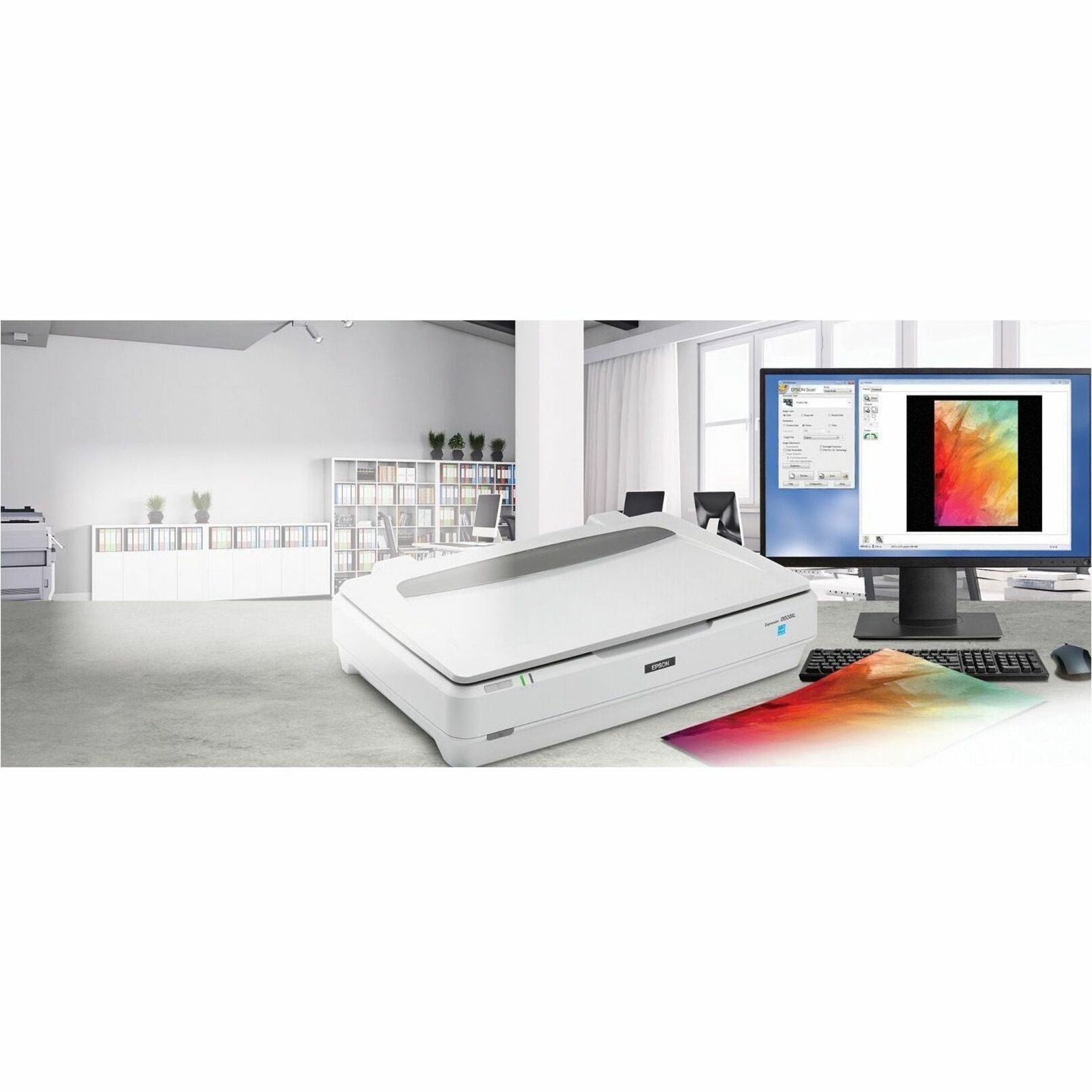 Epson B11B257201 Expression 13000XL Flatbed/Film Scanner, High Resolut ...