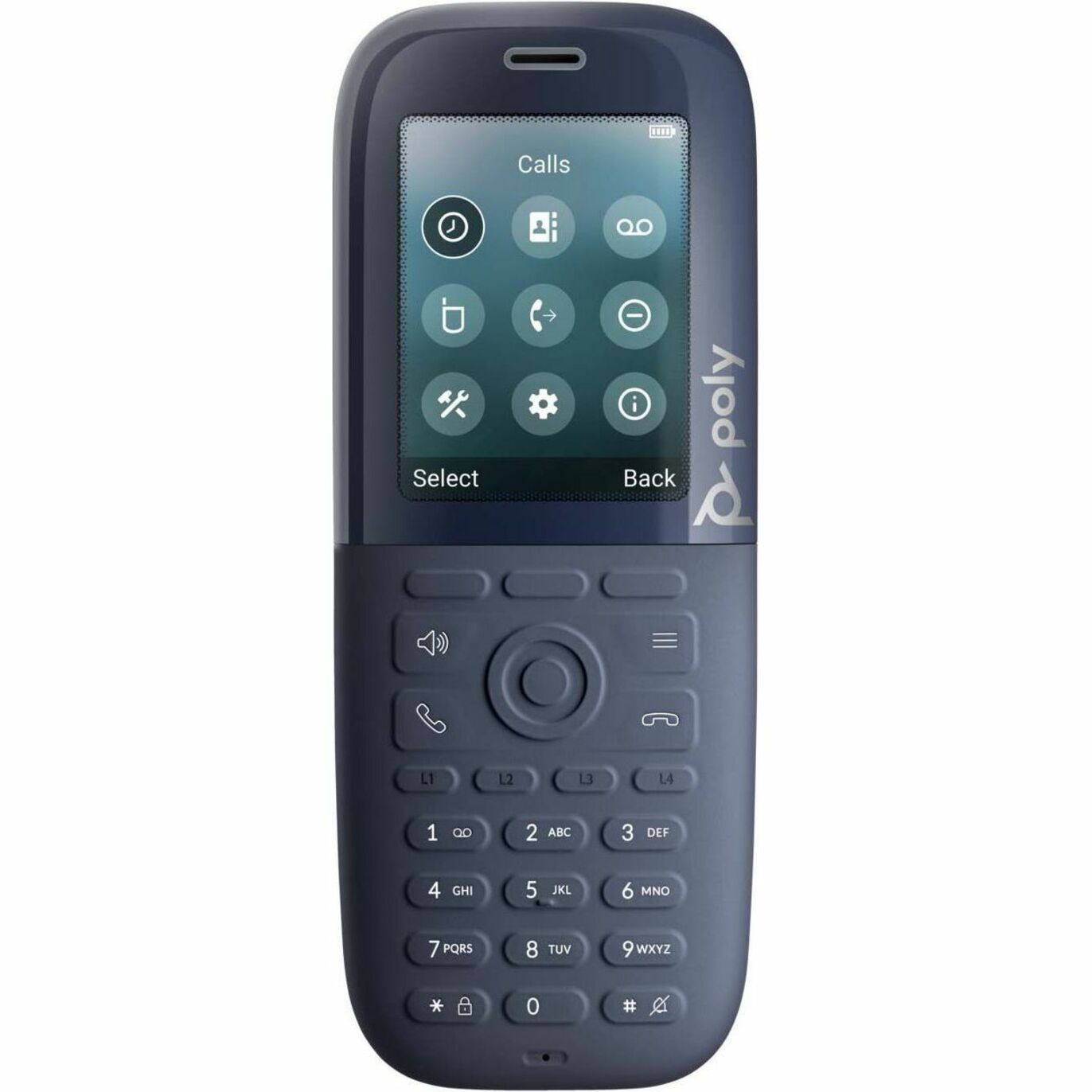Poly Rove 30 DECT Telefon-Handset Wiederaufladbarer Akku Push-to-talk ...