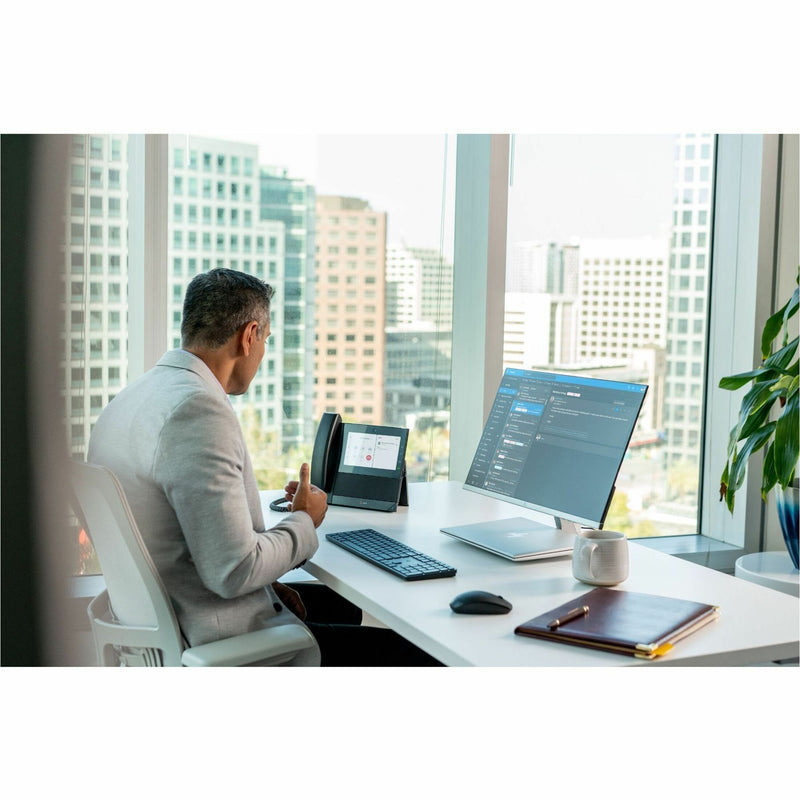 Poly CCX 700 VoIP IP Phone, 4MP Video Camera, 7" Touchscreen, Wi-Fi/Bl ...