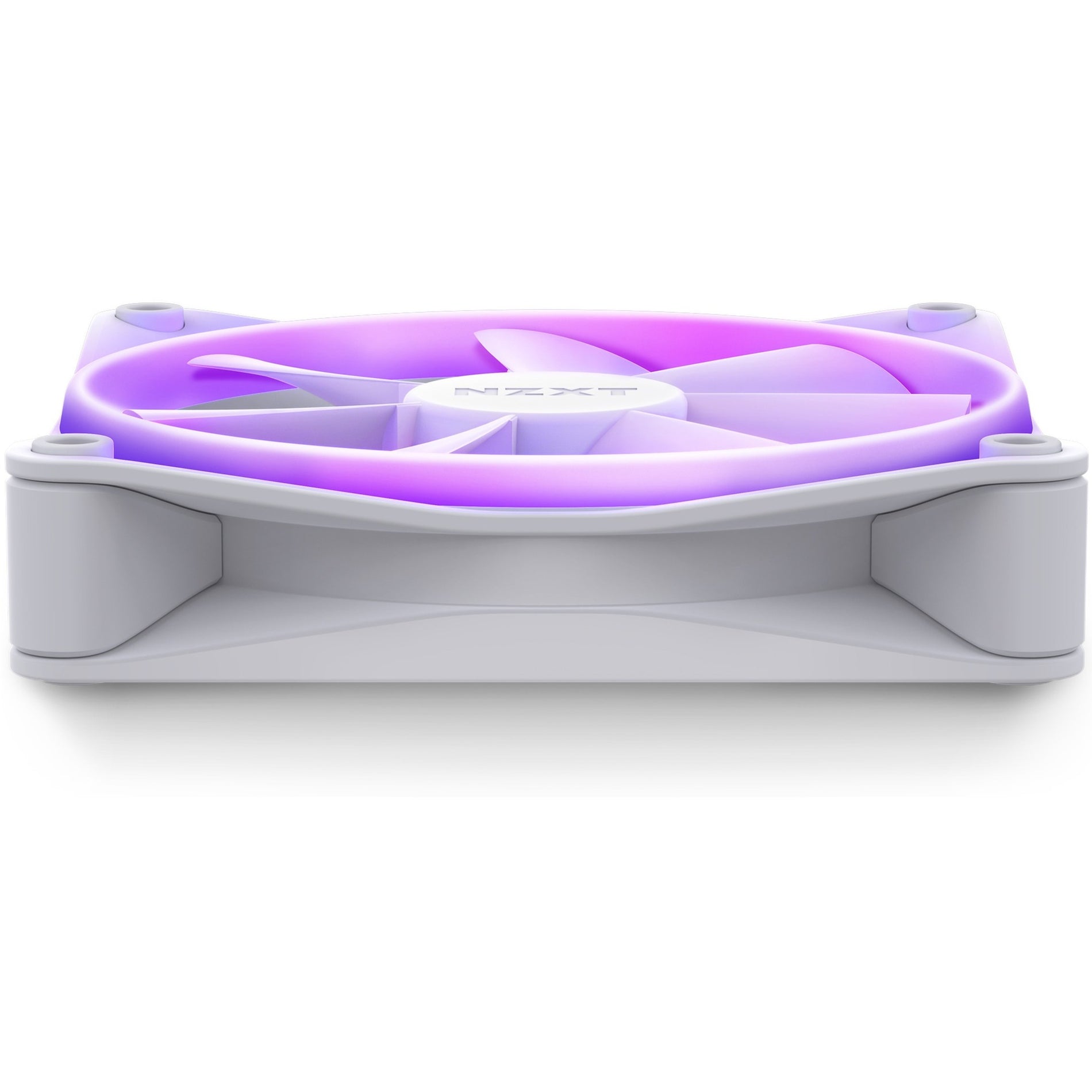 NZXT RF-C12SF-W1 F120 RGB Core Cooling Fan - 1 Pack, LED Color RGB, Ma ...