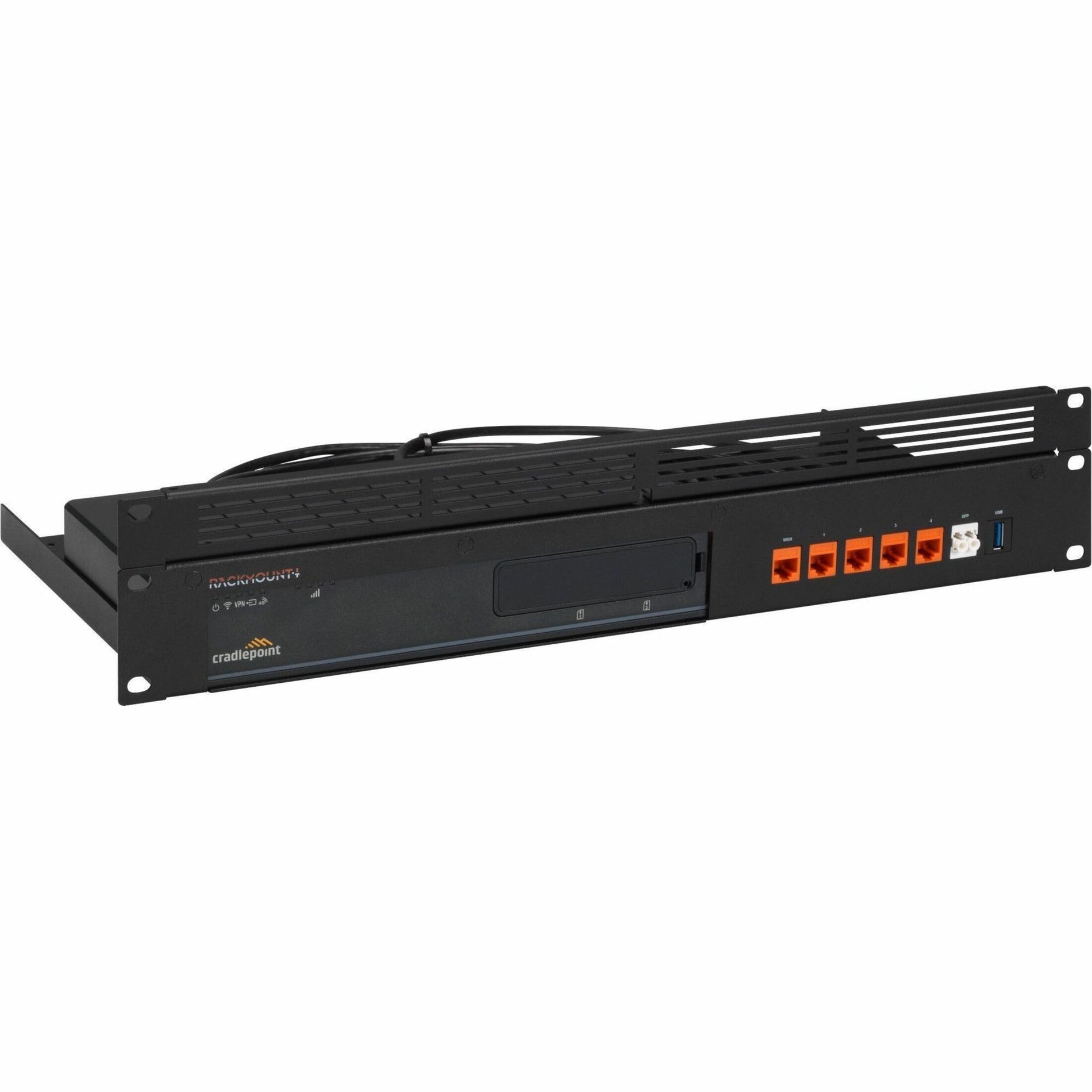 RACKMOUNT.IT RM-CR-T1 Rackmount Kit, for Cradlepoint E300 Router ...