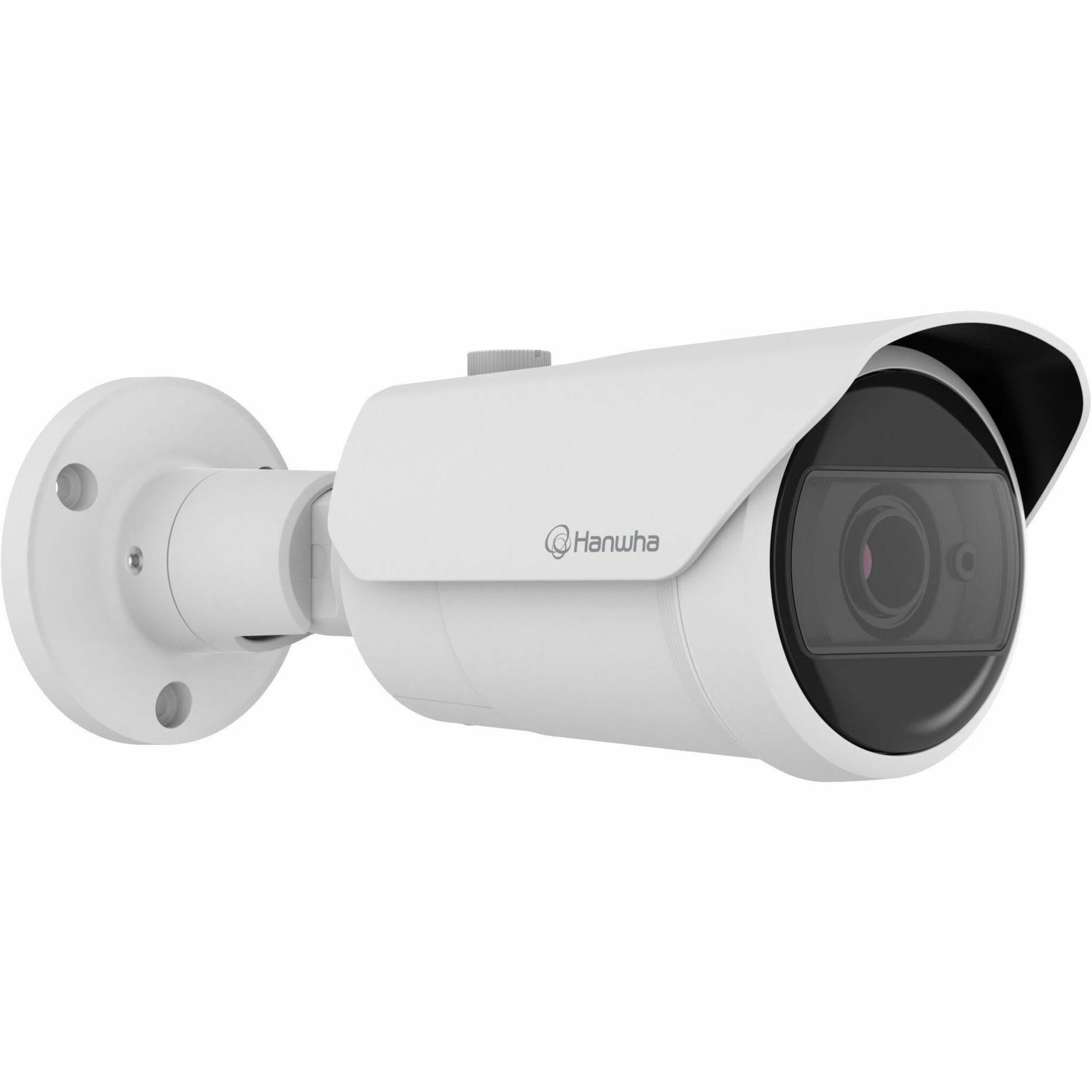 Hanwha QNO-C9083R 4K AI IR Bullet Camera with Varifocal lens, 8 Megapi ...