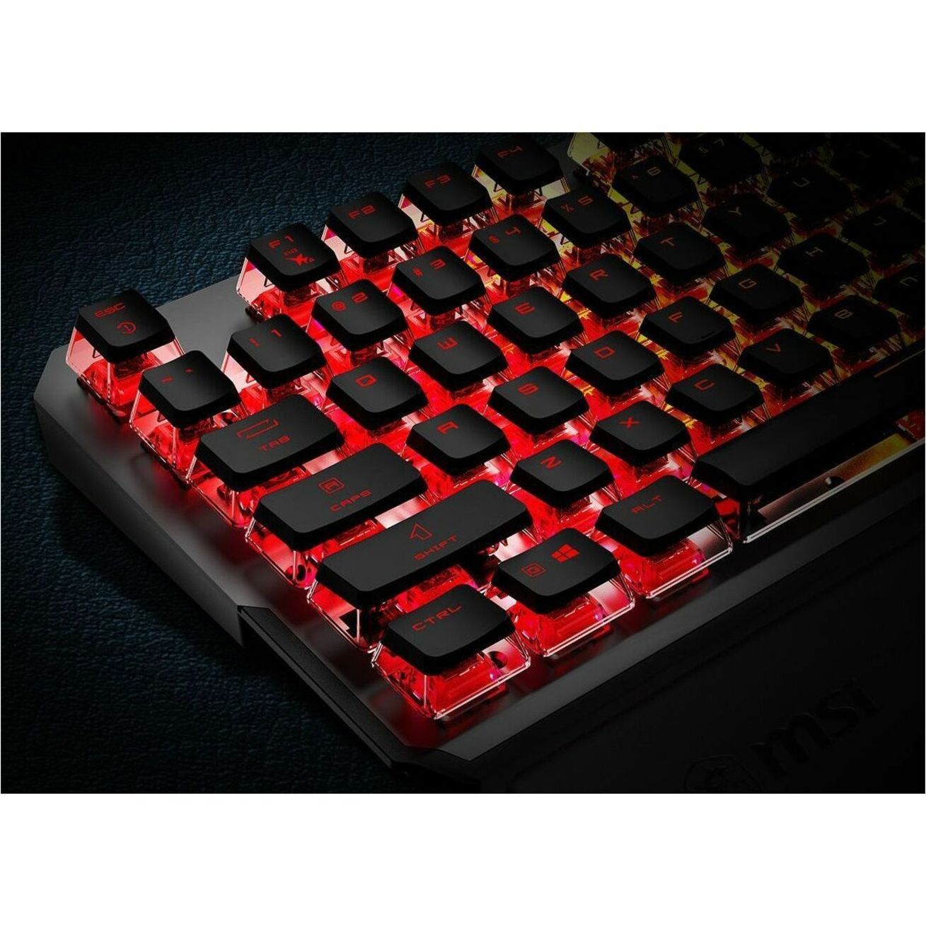 MSI VIGORGK71RAM VIGOR GK71 SONIC Gaming Keyboard, RGB LED Backlight ...