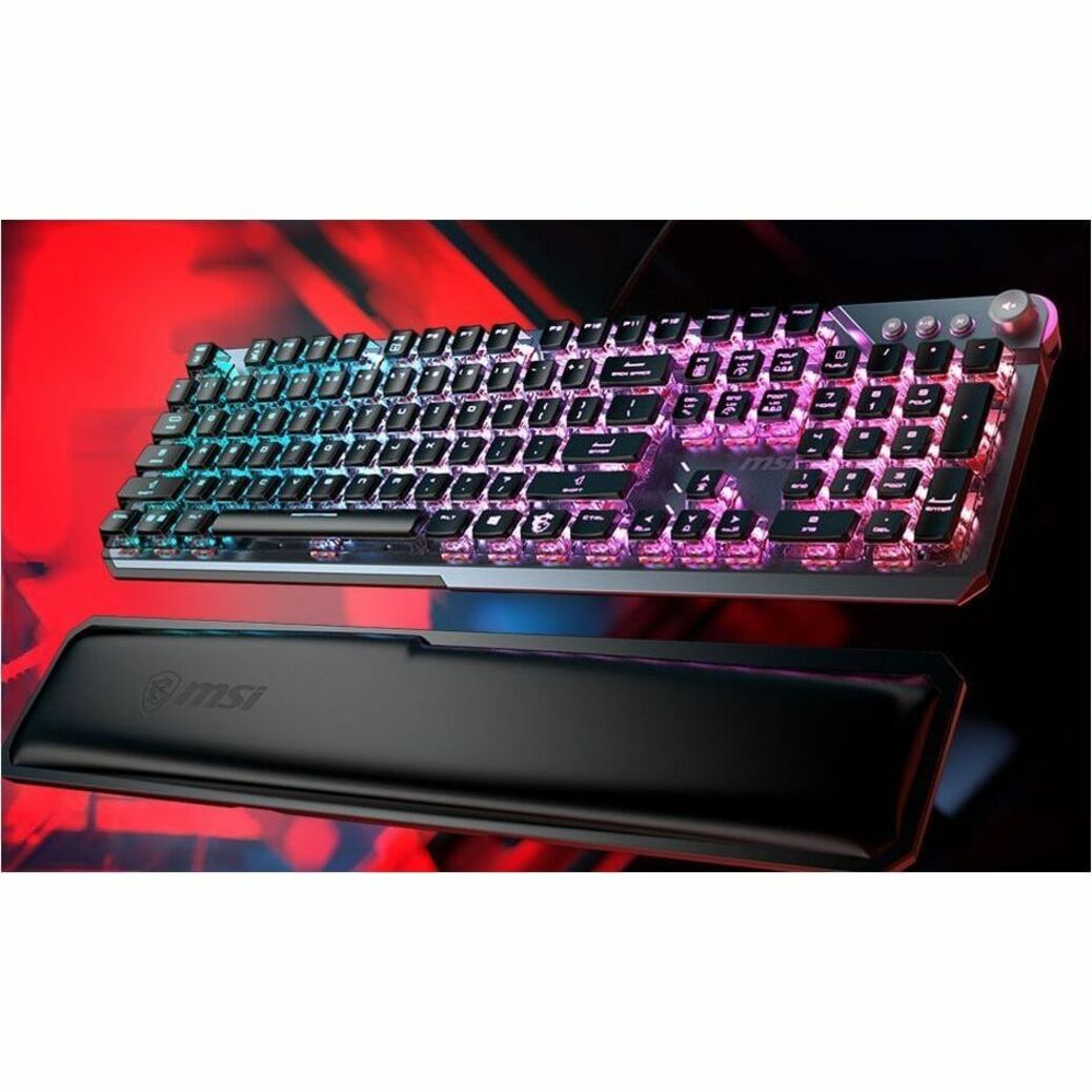 MSI VIGORGK71RAM VIGOR GK71 SONIC Gaming Keyboard, RGB LED Backlight ...