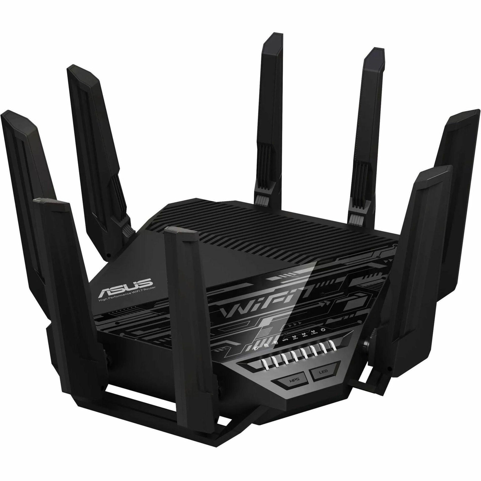 Asus RT-BE96U Wireless Router, Wi-Fi 7 Ethernet, Tri Band, 2.28 GB/s T ...