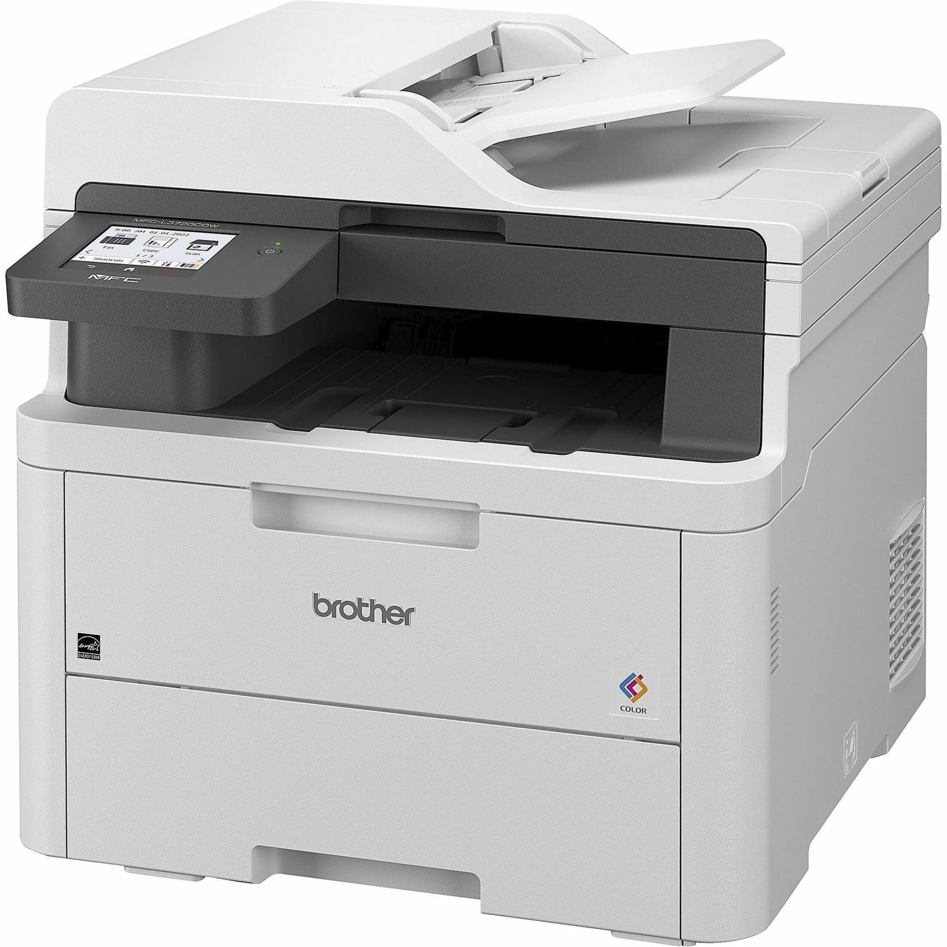 Brother MFC-L3720CDW Wireless Digital Color All-in-One Printer, Fax, C ...