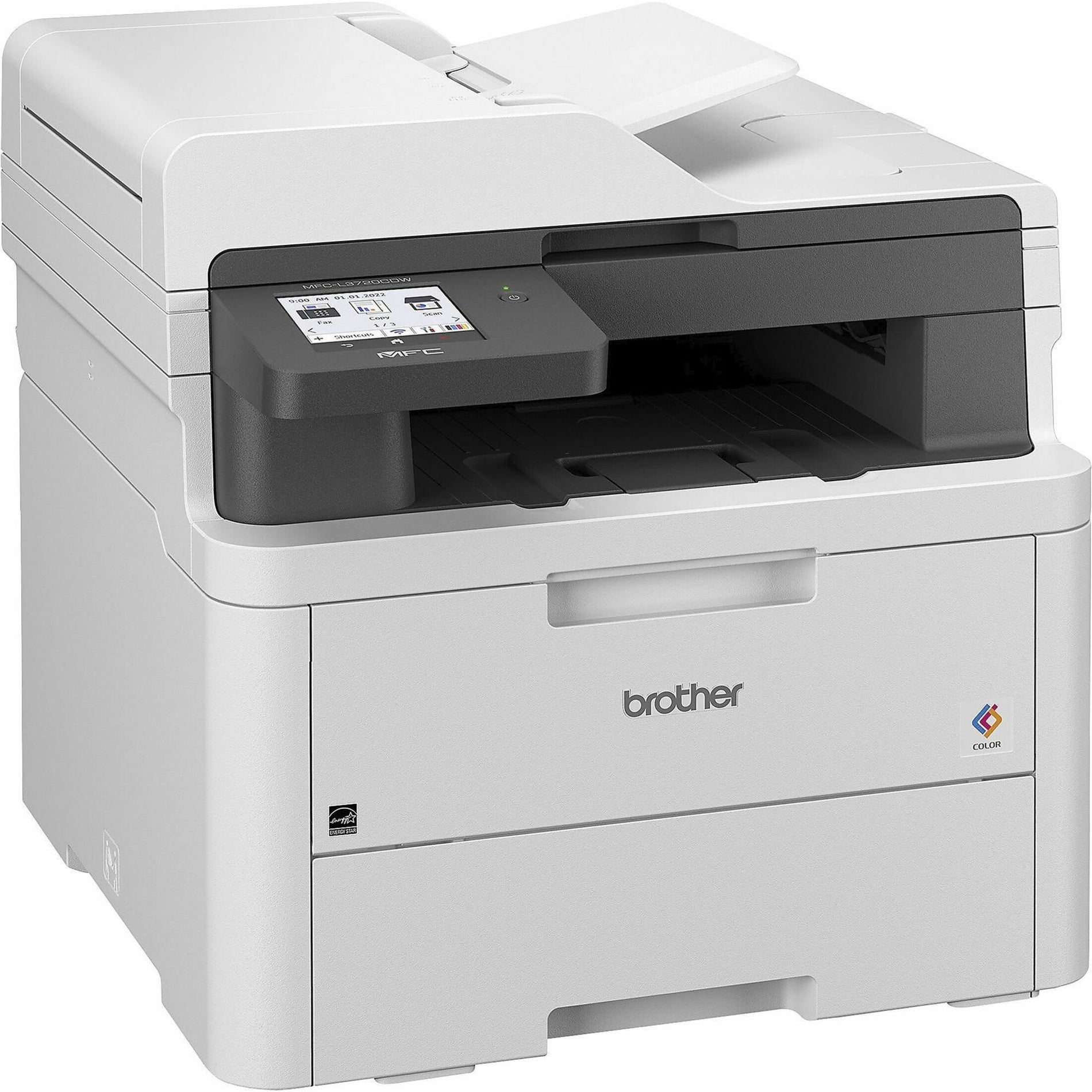 Brother MFC-L3720CDW Wireless Digital Color All-in-One Printer, Fax, C ...