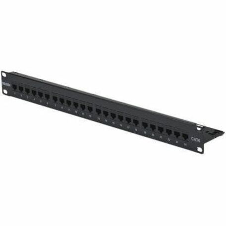 Belden DataConnect CAT6 Network Patch Panel, 24 RJ-45 Ports, UTP, 1U R ...