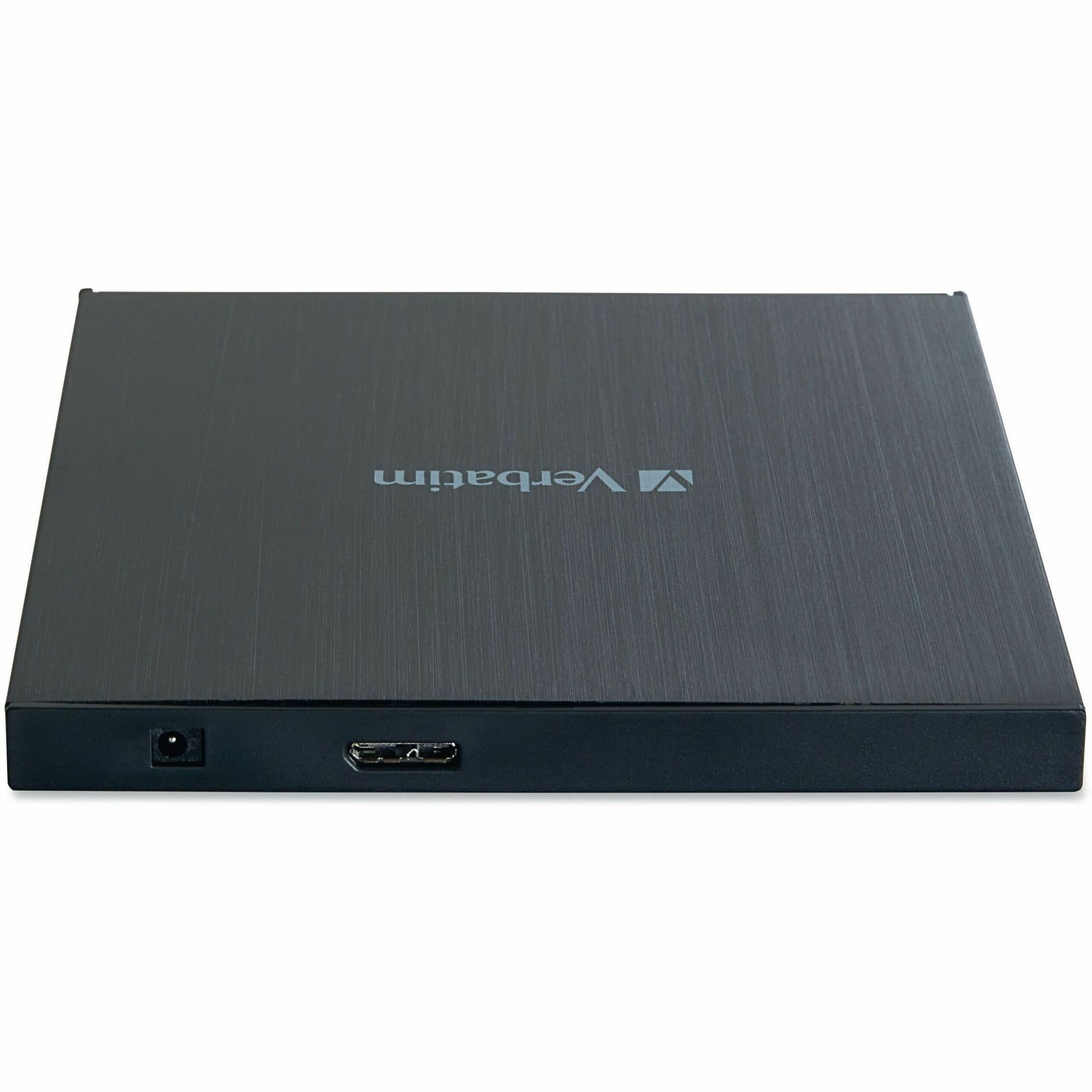 Verbatim 43890 External Slimline Blu-ray Writer, USB 3.2 Gen 1, 6x BD ...