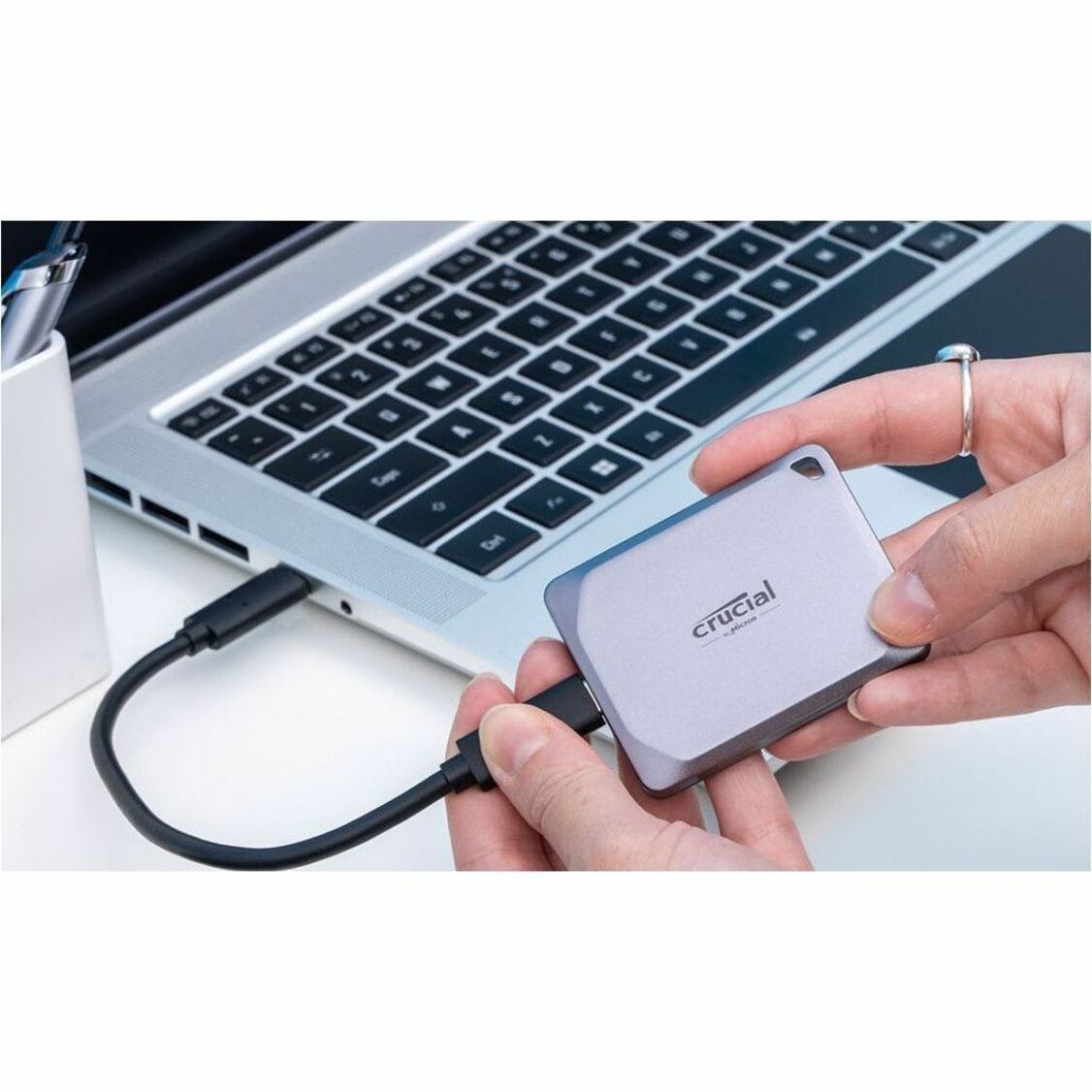 CRUCIAL/MICRON - IMSOURCING CT1000X9PROSSD9 X9 Pro 1TB Portable SSD, U ...